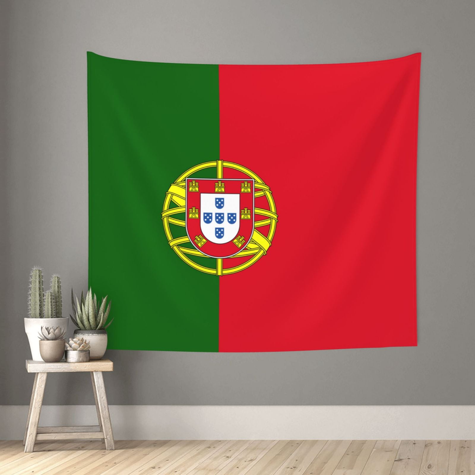 Tapestry Wall Hanging Portugal Flag Wall Poster Tapestries For Bedroom ...