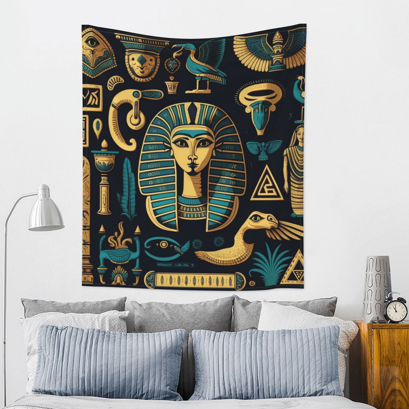 Tapestry Wall Hanging Tapestries 60 x 51 Inch Home Decor - Egyptian ...
