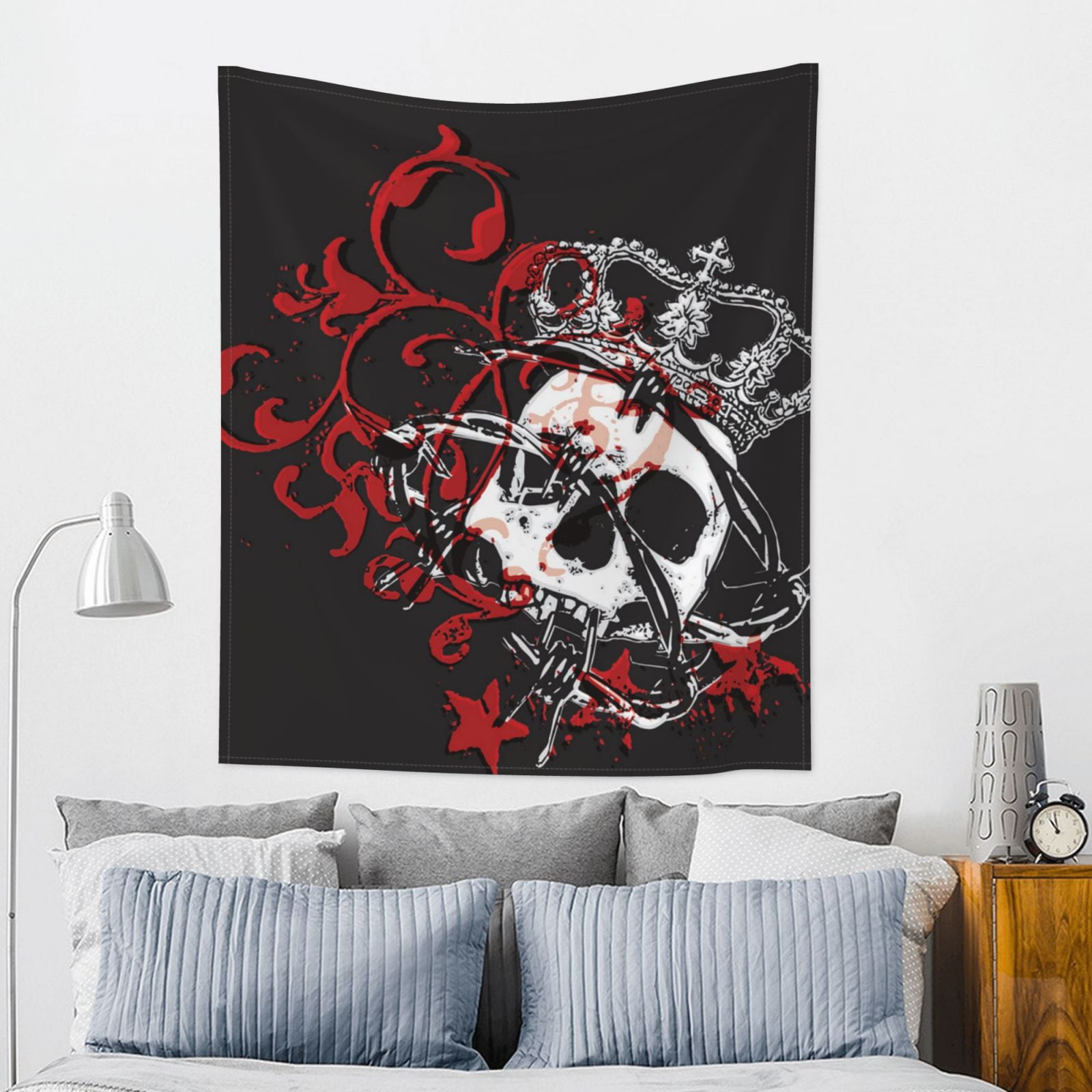 Tapestry Wall Hanging Tapestries 60 x 51 Inch Home Decor - Gothic Crown ...