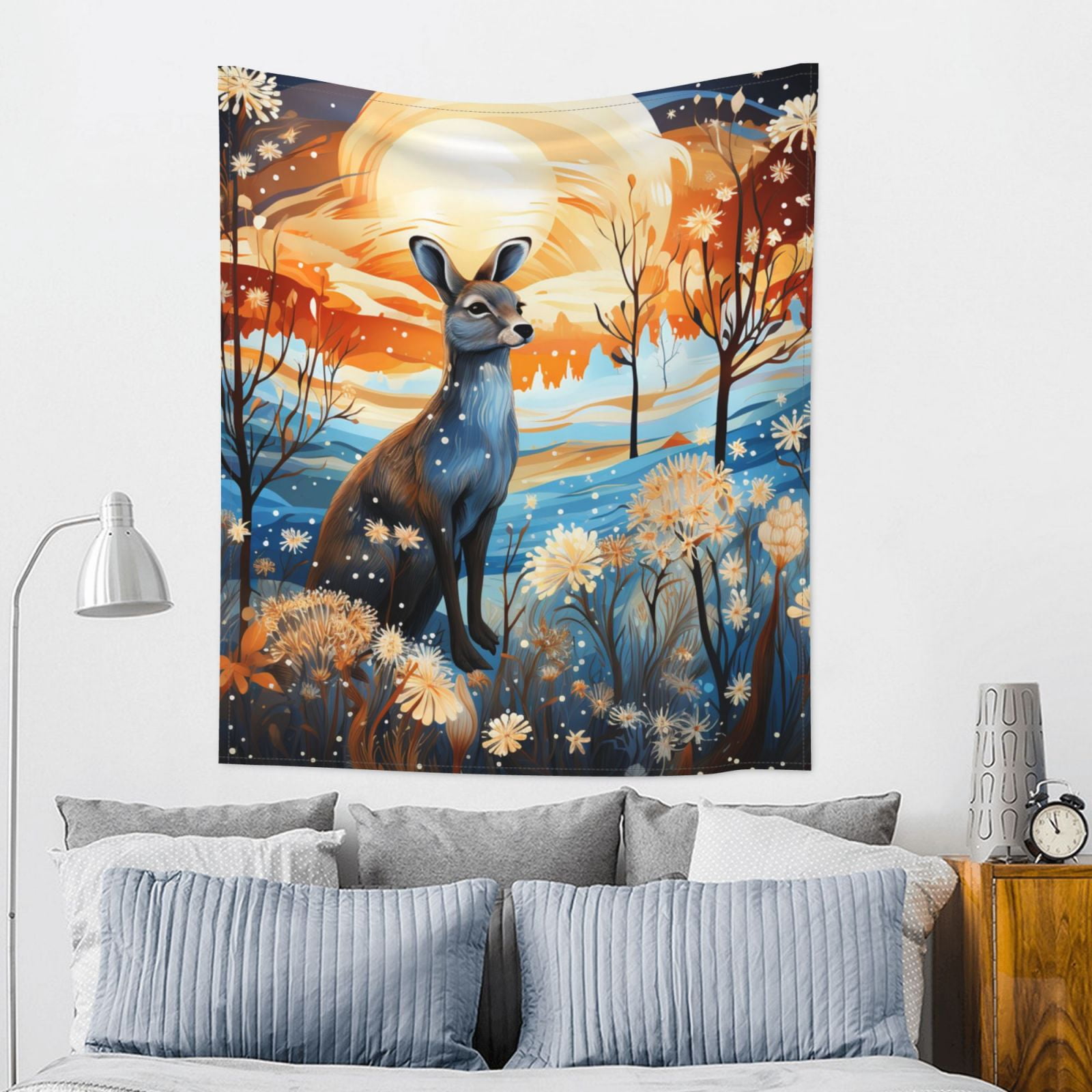 Tapestry Wall Hanging Tapestries 60 x 51 Inch Home Decor - animal ...