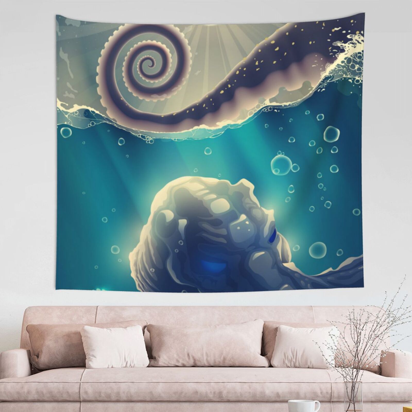 Tapestry Wall Hanging Tapestries 60 x 51 Inch Home Decor - octopus ...