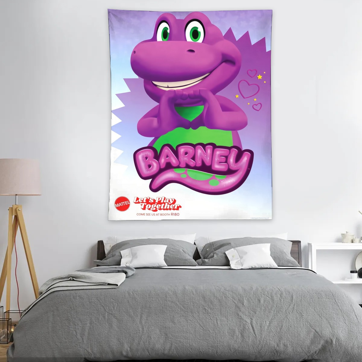 Tapestry for Barney and Friends Wall Hanging Bedroom Dorm Wall Art ...