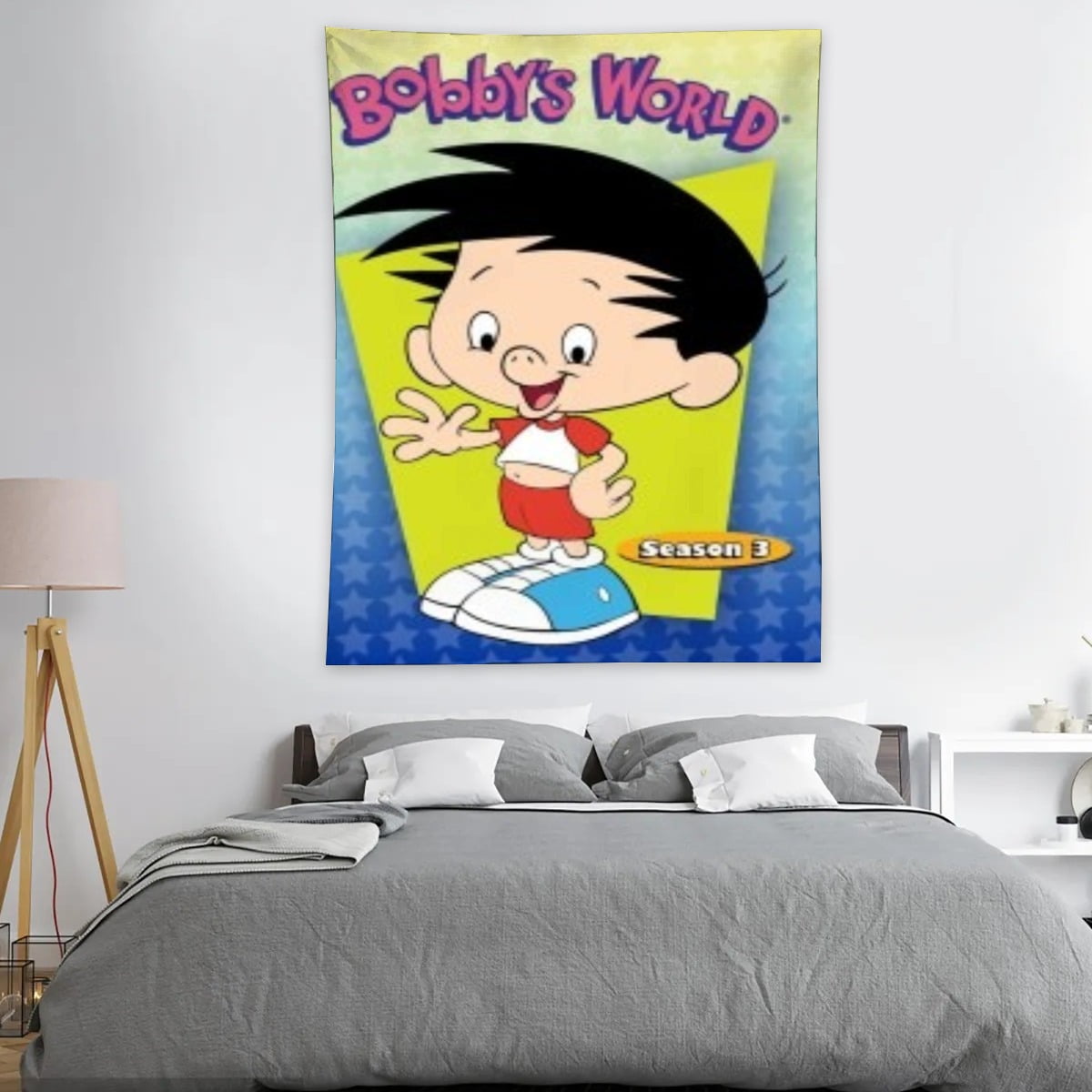Tapestry for Bobby's World Bedroom Dorm wall hanging Poster Backgrounds ...