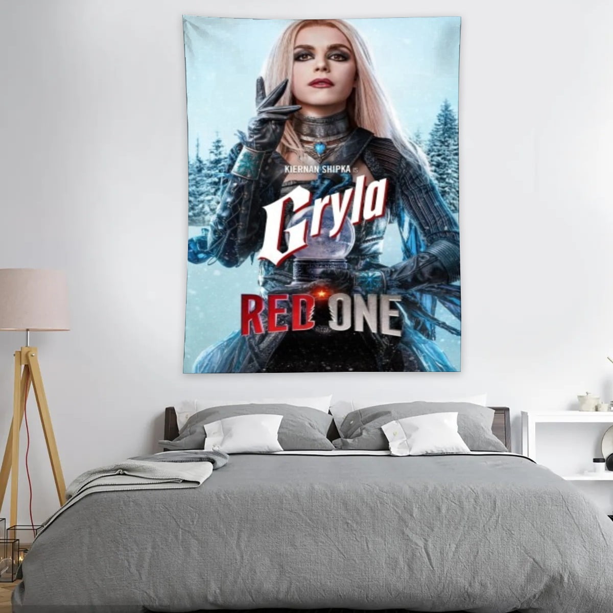 Tapestry for Cryla Red One Bedroom Dorm wall hanging Poster Backgrounds ...