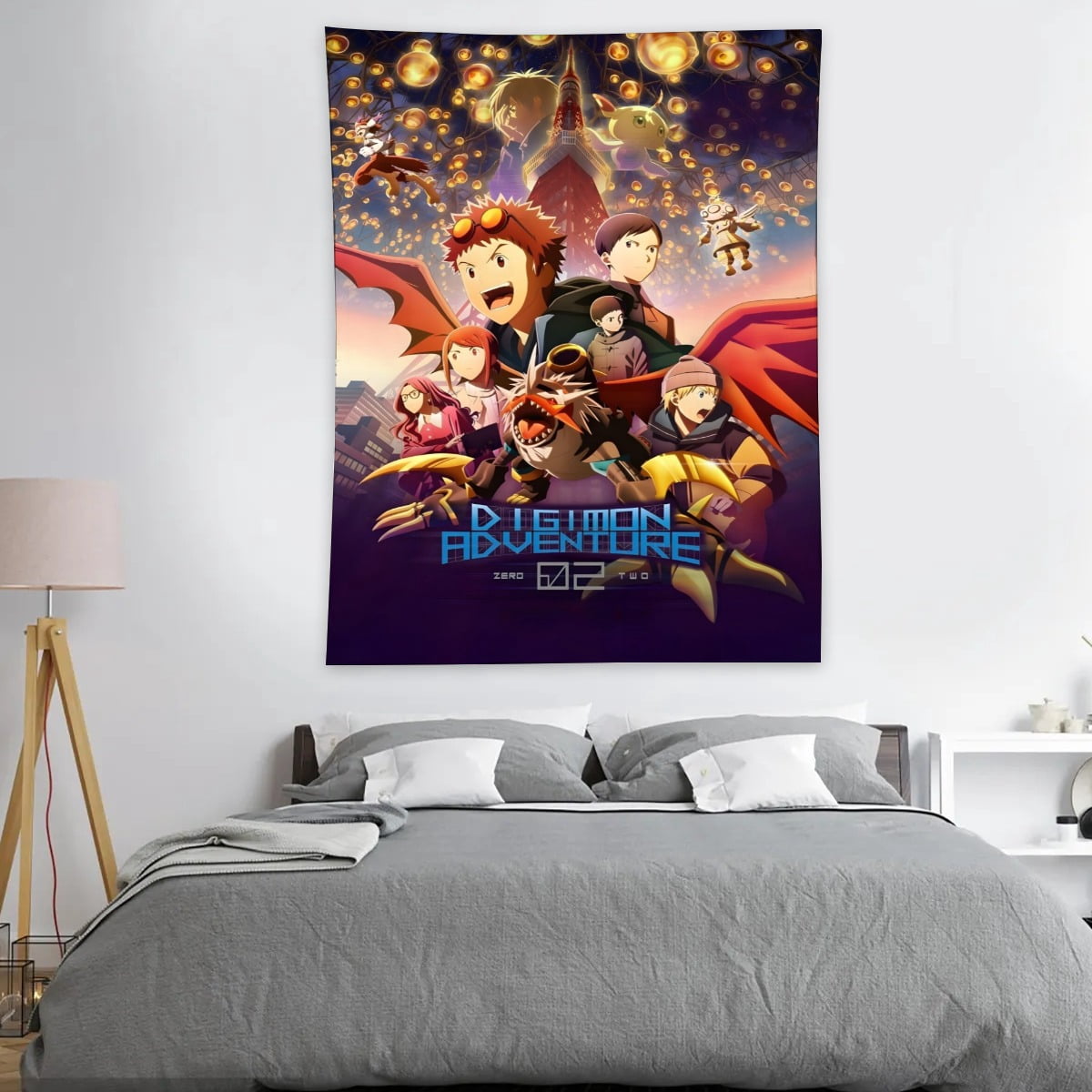Tapestry for Digimon Adventure Bedroom Dorm wall hanging Poster ...