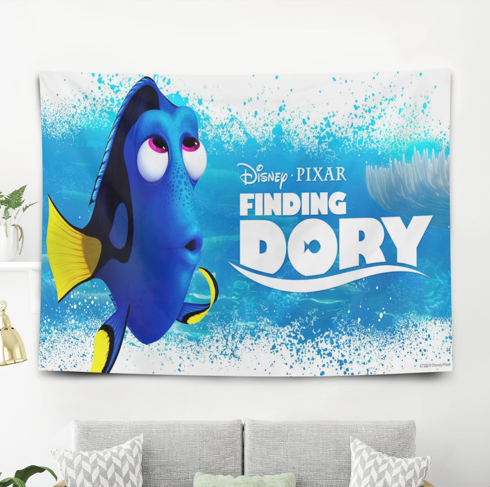 Tapestry for Finding Nemo wall hanging Bedroom Dorm Funny Poster ...
