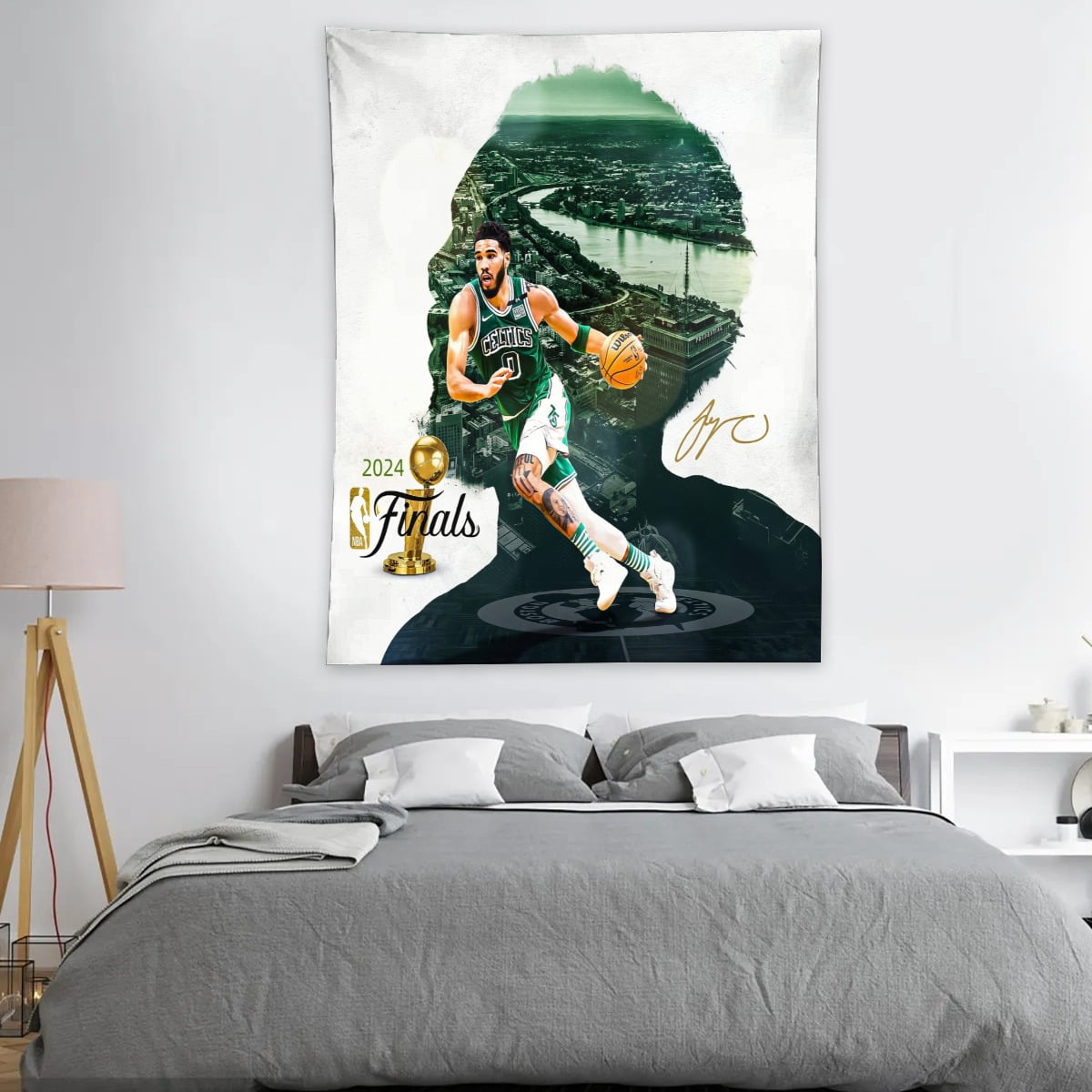 Tapestry for Jayson Tatum wall hanging Bedroom Dorm Wall Art Funny ...