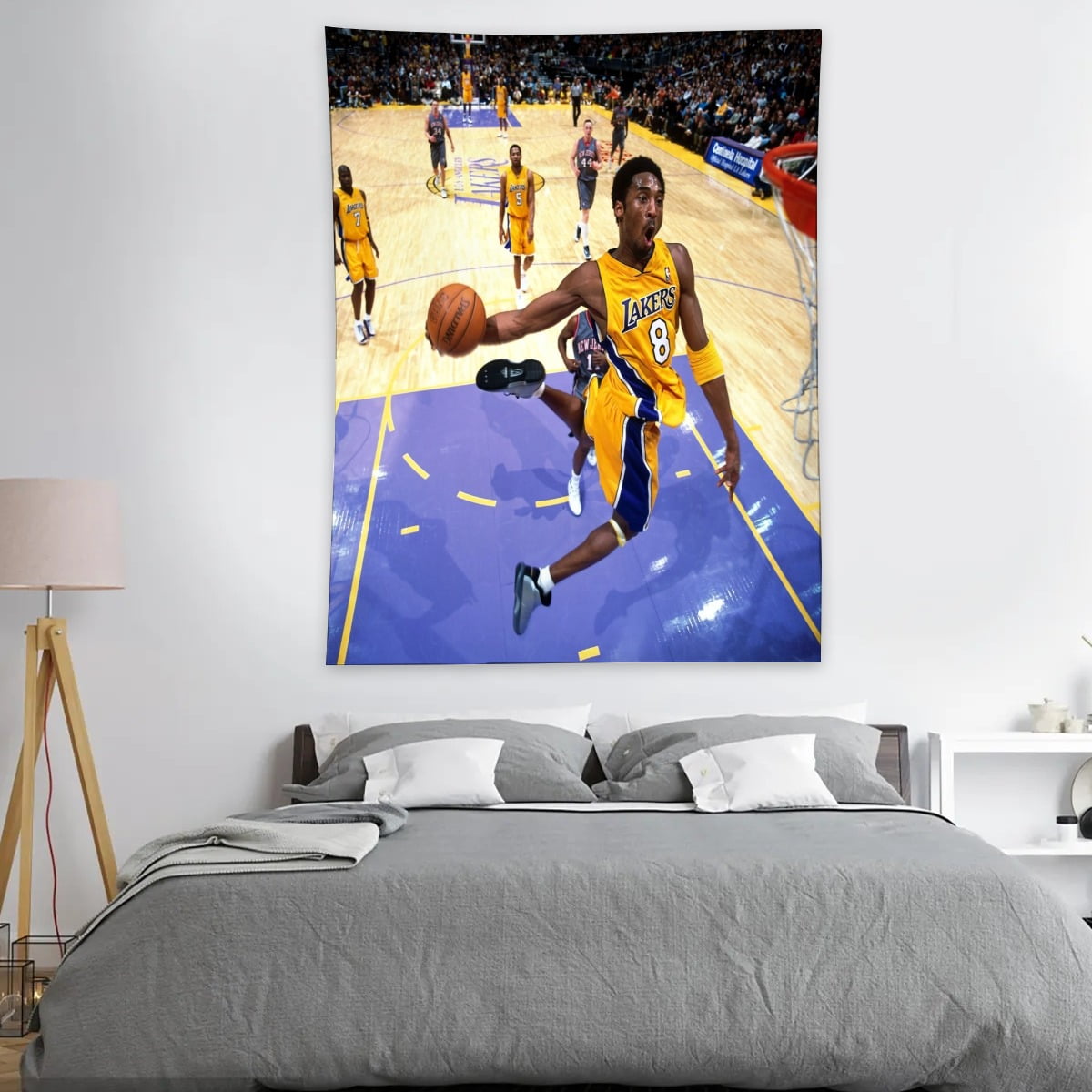 Tapestry for Kobe Bryant wall hanging Bedroom Dorm Wall Art Funny ...