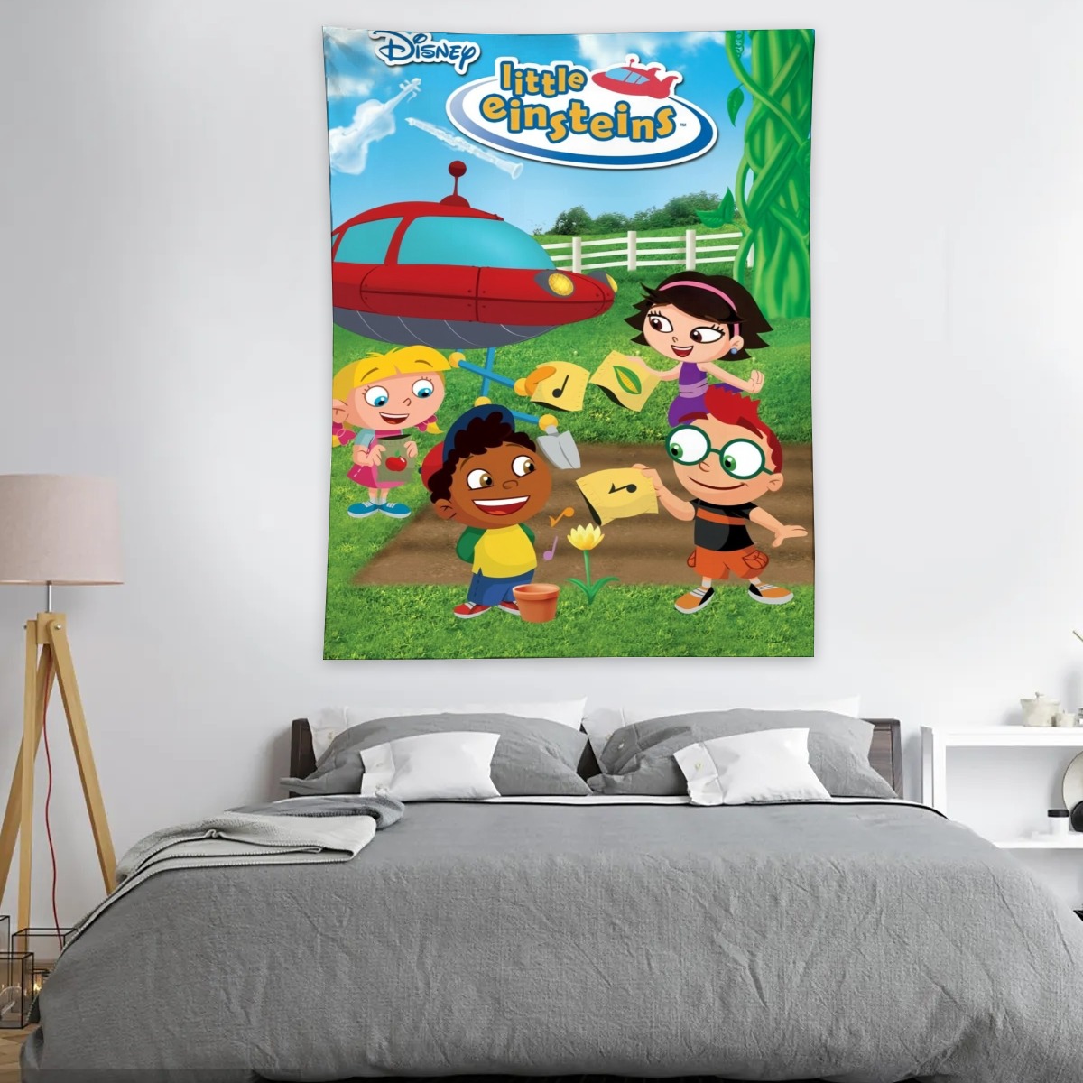 Tapestry for Little Einsteins Bedroom Dorm wall hanging Funny Poster ...