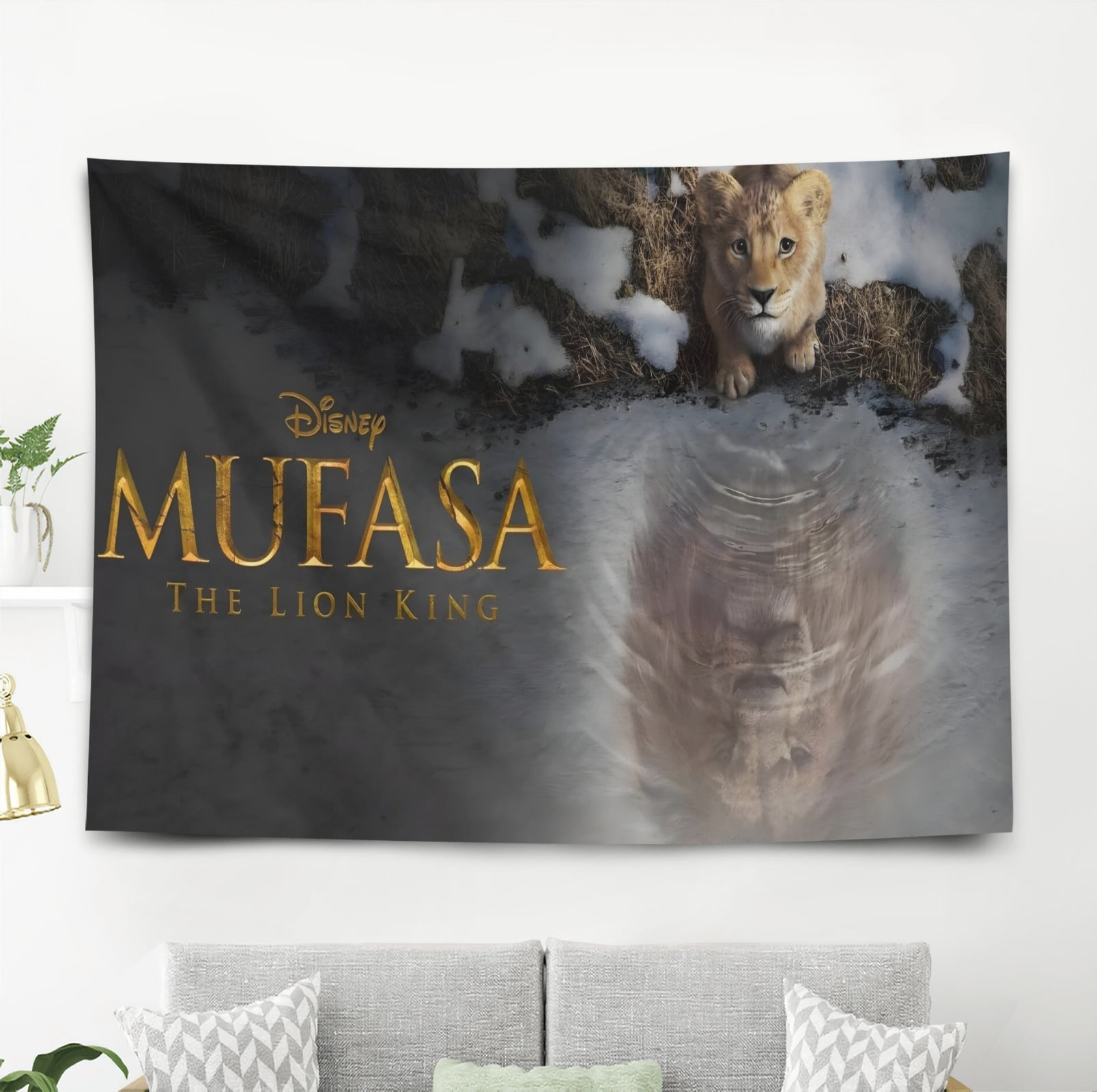 Tapestry for Mufasa The Lion King Bedroom Dorm wall hanging Poster ...