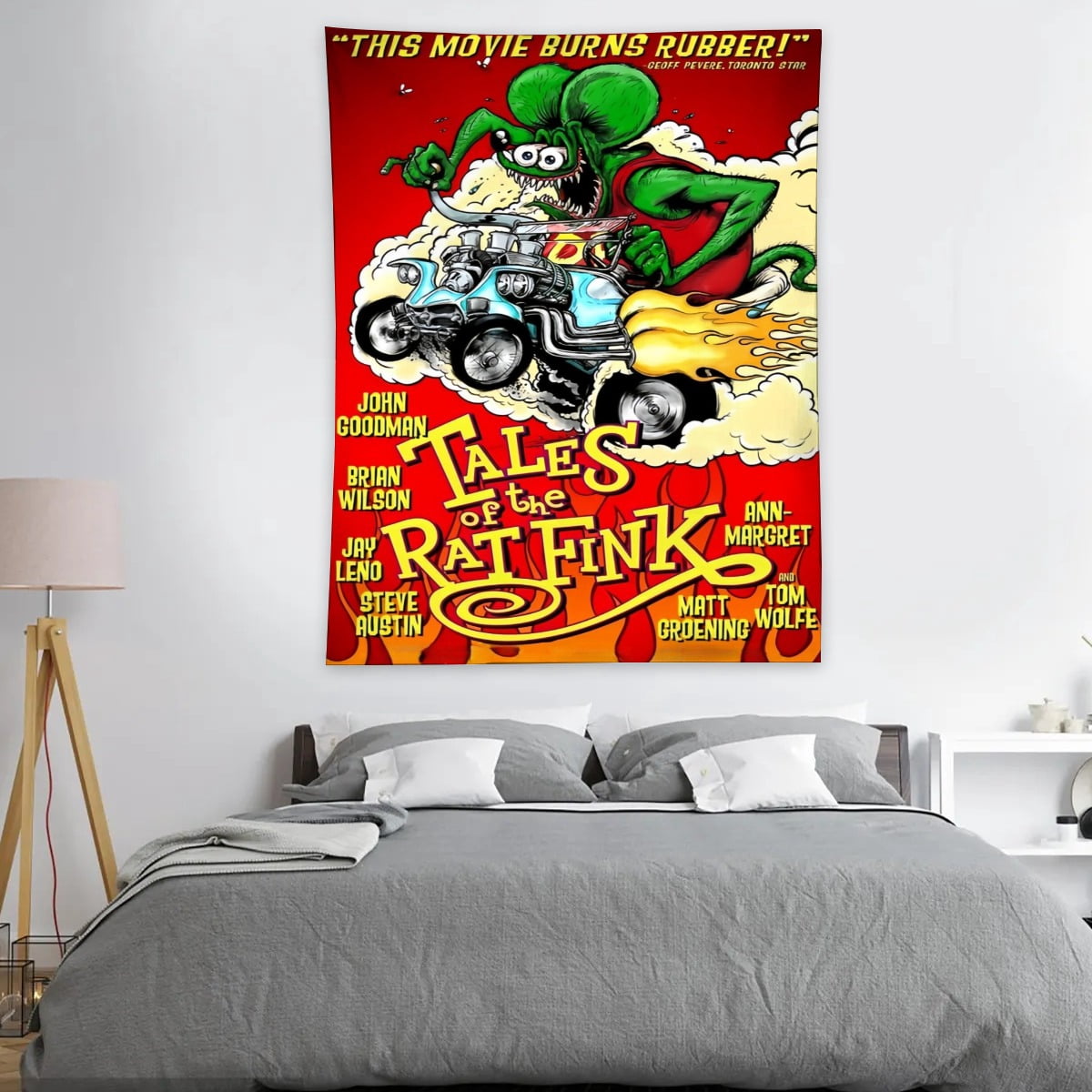 Tapestry for Tales of the Rat Fink Bedroom Dorm wall hanging Poster ...
