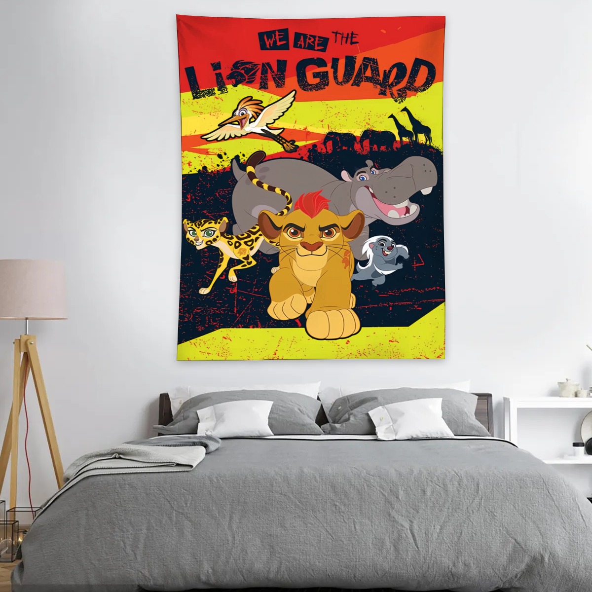 Tapestry for The Lion Guard wall hanging Bedroom Dorm Funny Poster ...