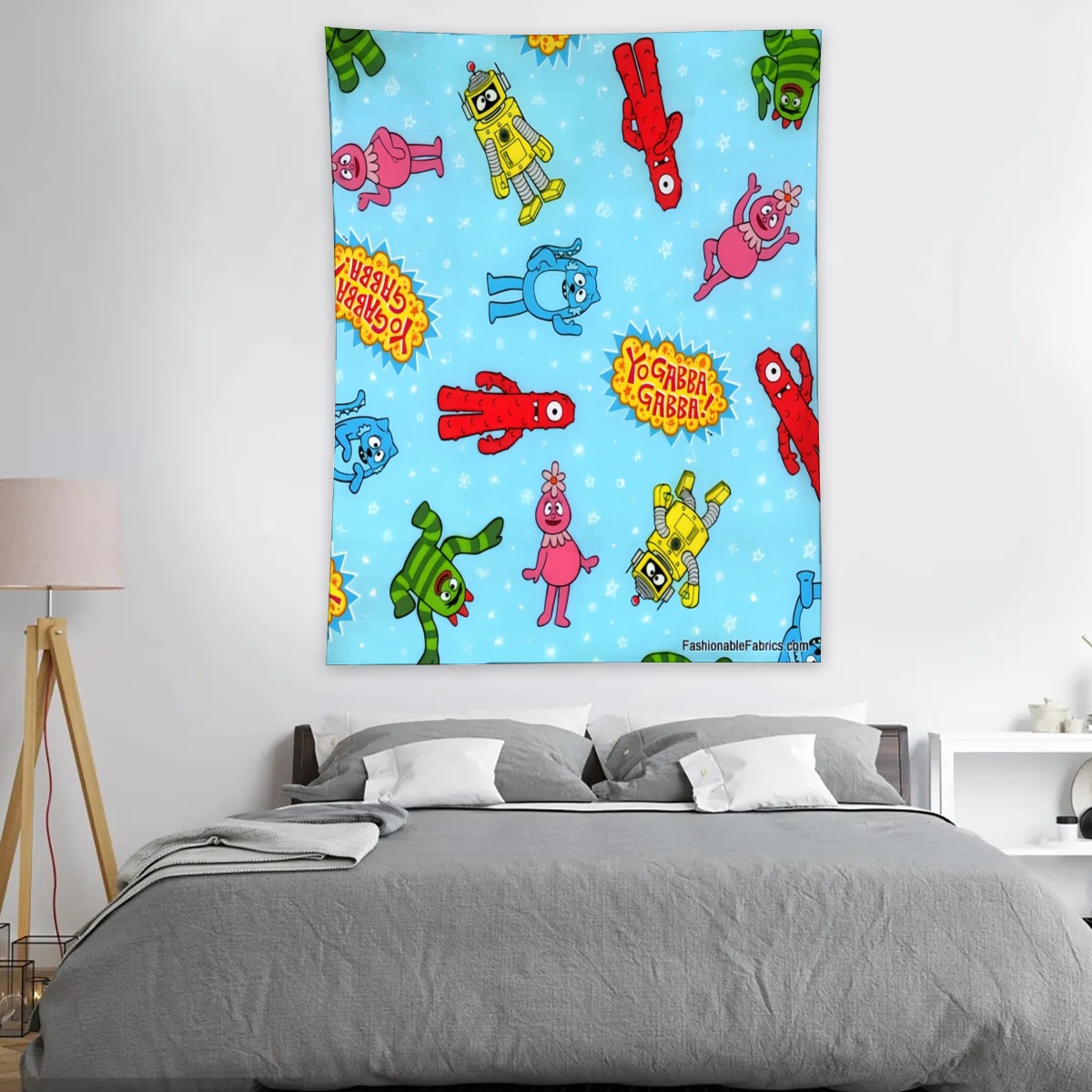 Tapestry for Yo Gabba Gabba Wall Hanging Bedroom Dorm Wall Art ...