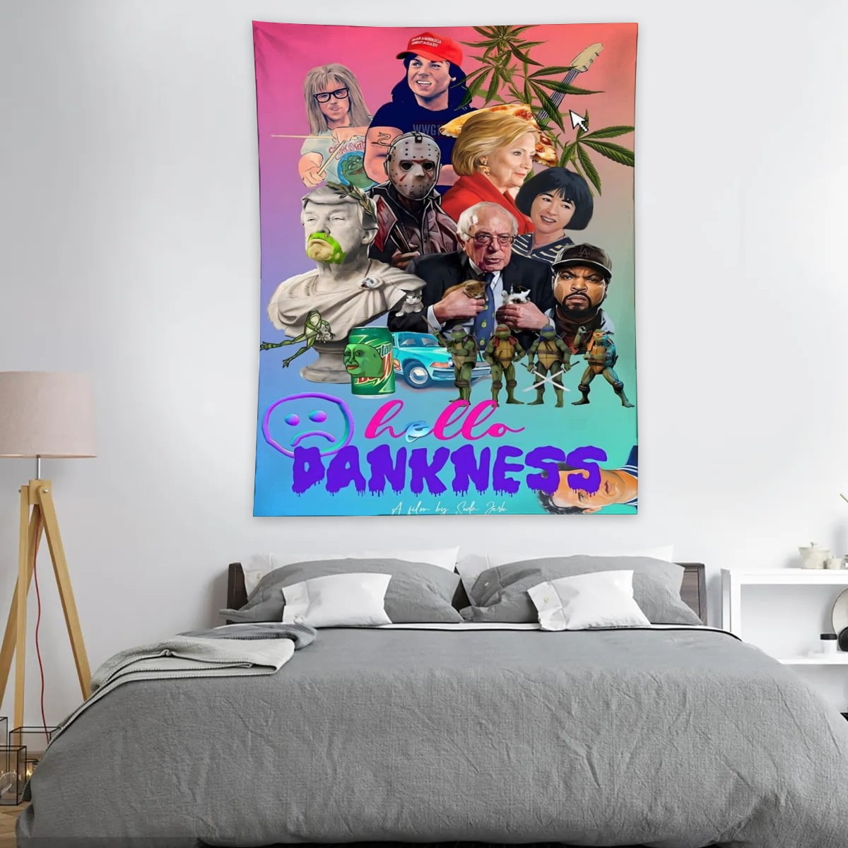 Tapestry for hello dankness Bedroom Dorm wall hanging Poster ...
