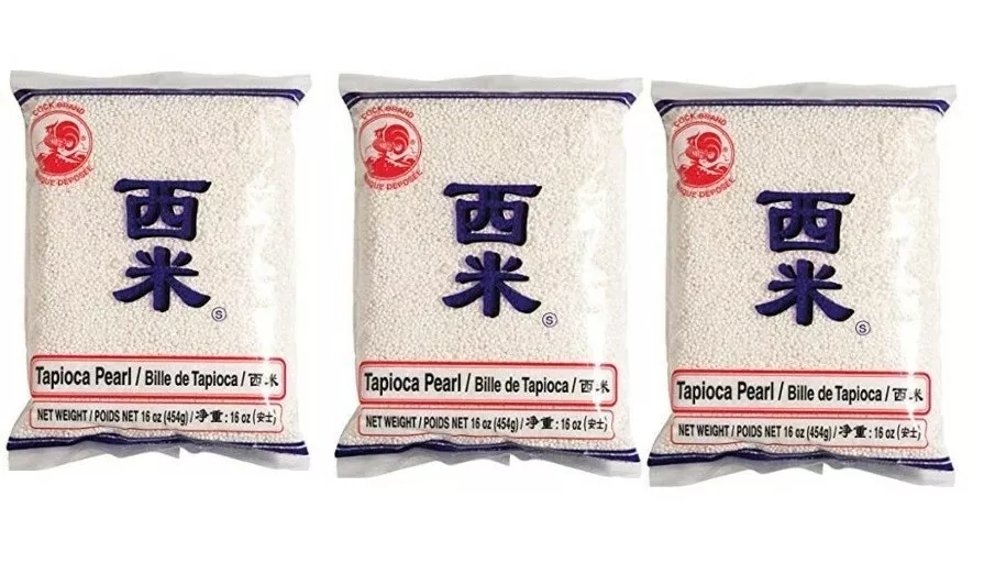 Tapioca Pearls Bille de Tapioca(3 packs) - Walmart.com