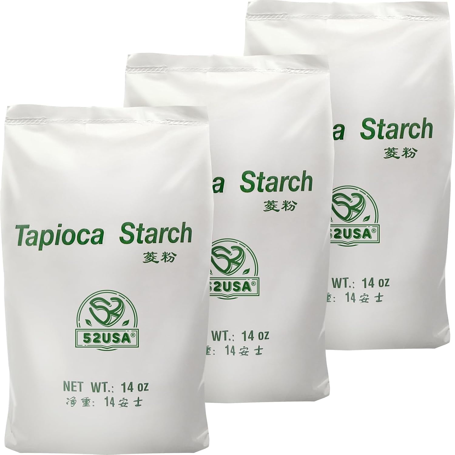 Tapioca Starch, 42oz (Pack of 3) – Gluten-Free, Kosher, Vegan, All ...