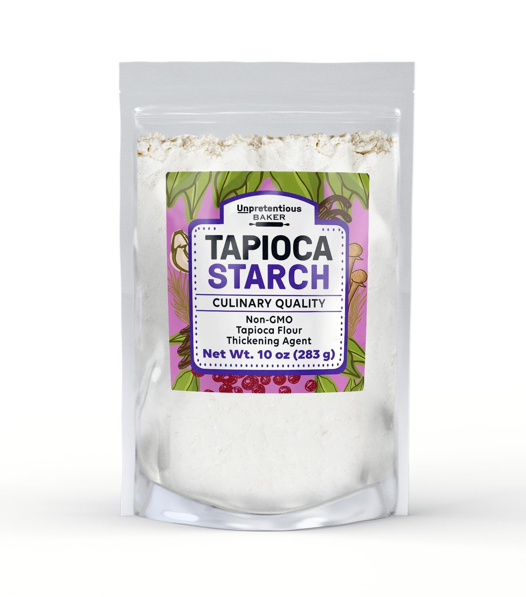 Tapioca Starch By Unpretentious Baker, 10 oz, Vegan & Gluten-Free ...
