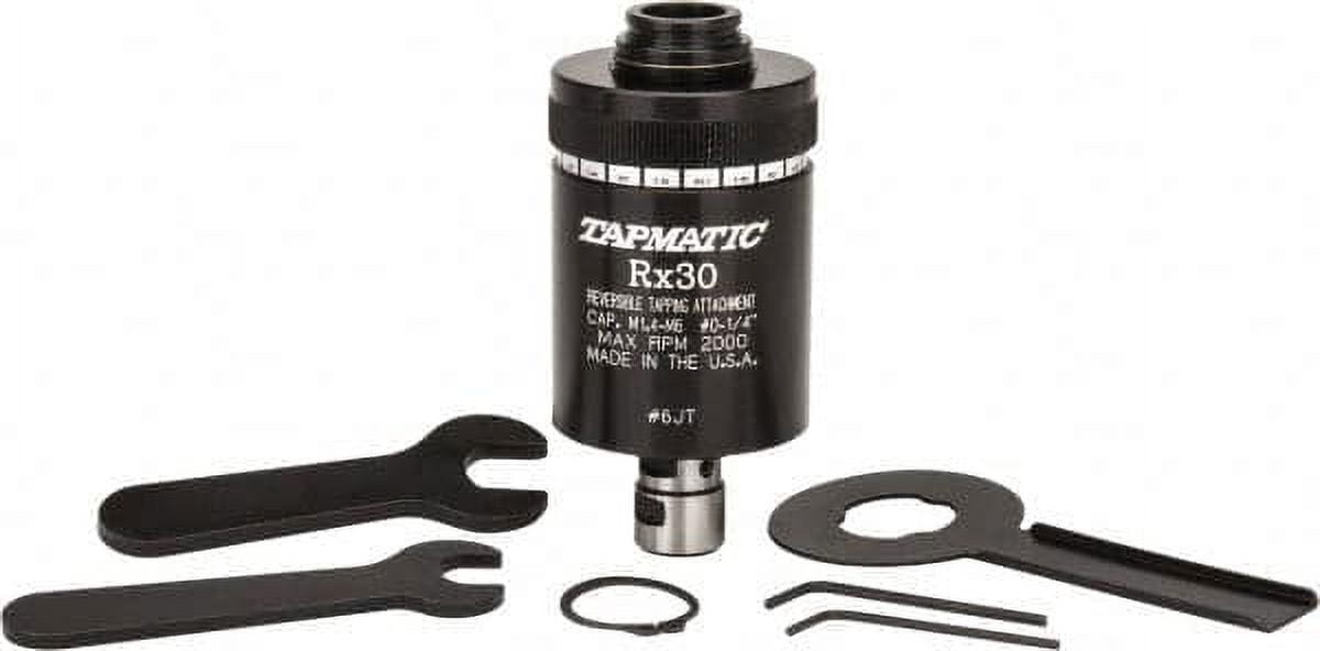 Tapmatic Model RX30, No. 0 Min Tap Capacity, 1/4" Max Mild Steel Tap ...