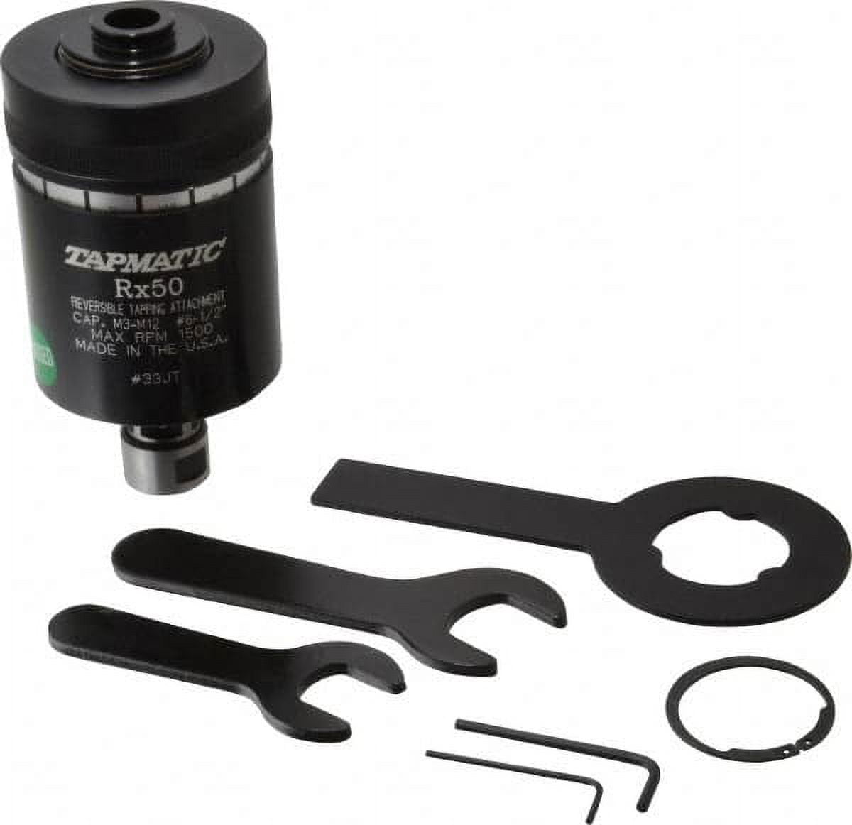 Tapmatic Model RX50, No. 6 Min Tap Capacity, 1/2" Max Mild Steel Tap ...