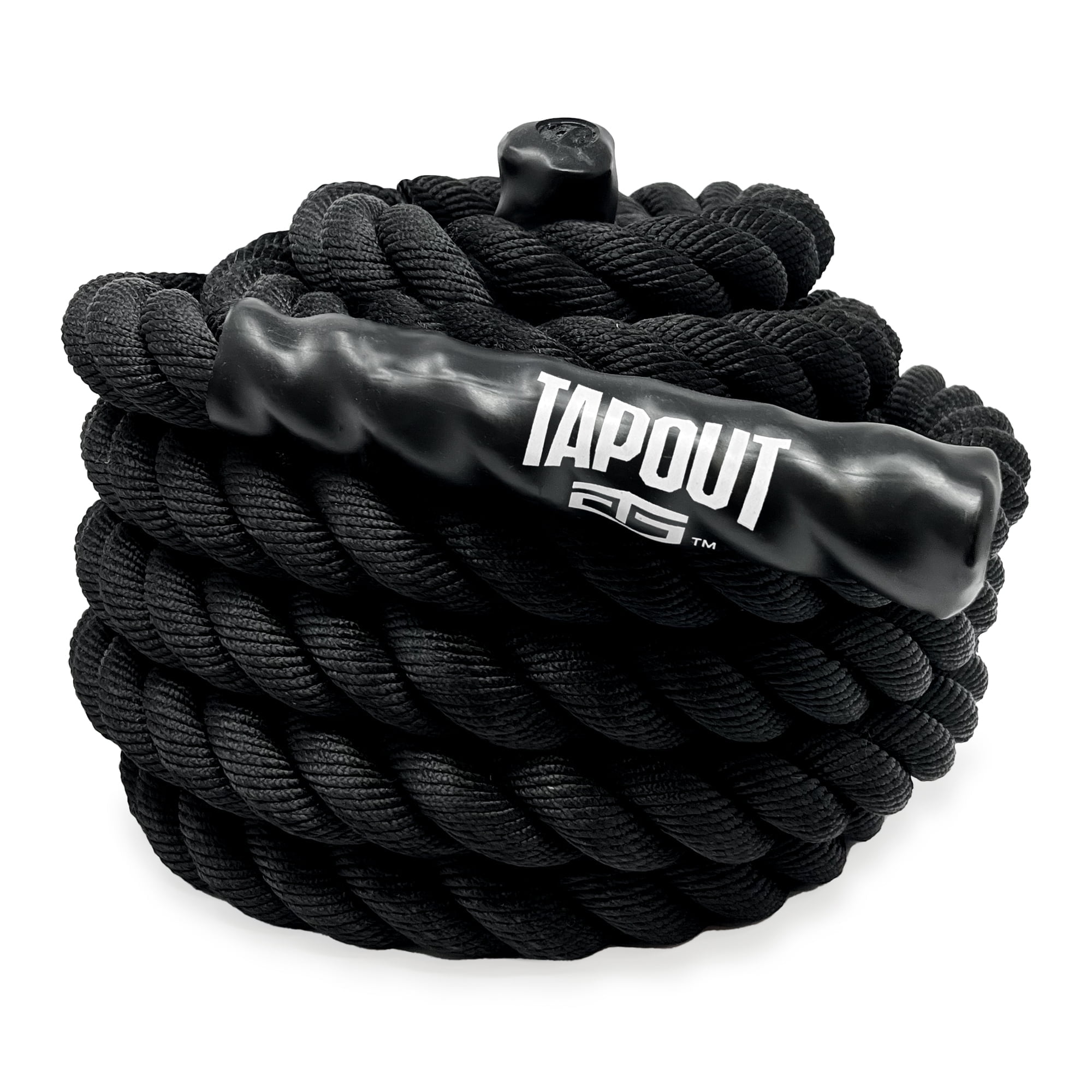 Tapout 40ft x 1.5in Heavy-Duty Battle Rope – Strength Training, Cardio ...