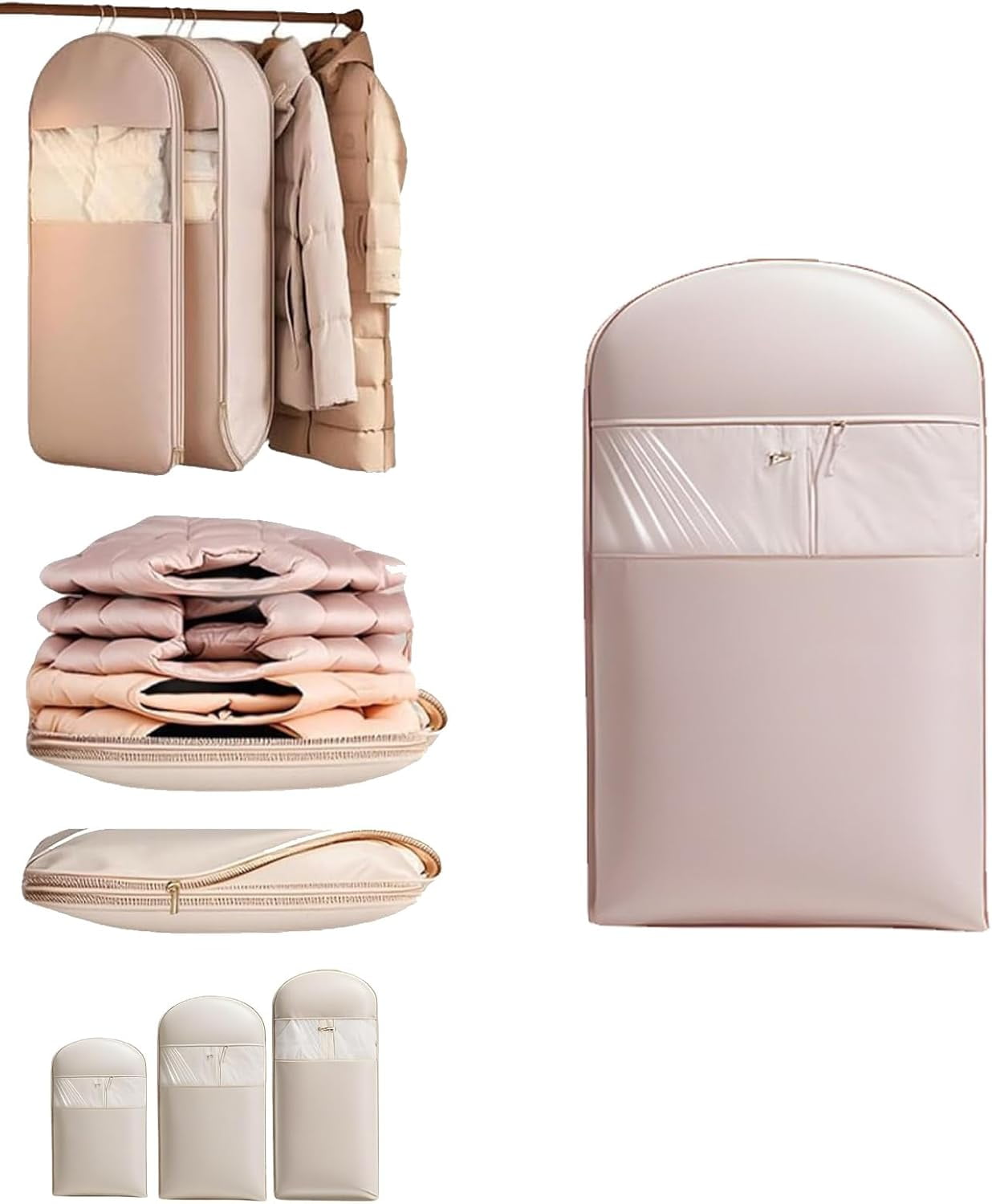 Taprinferior Hanging Garment Bag, Tapinterior Garment Bag, Space Saving ...