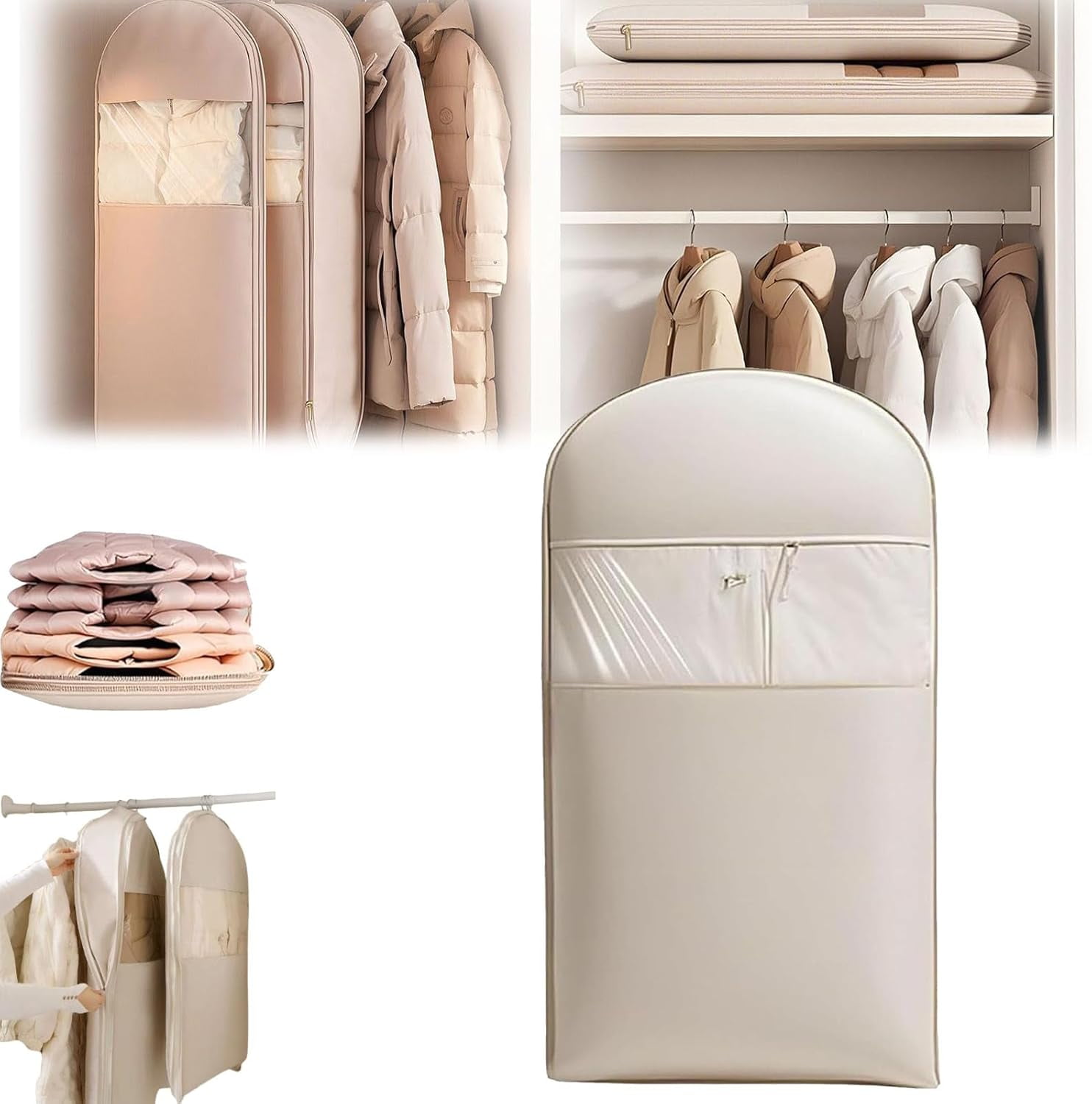 Taprinferior Hanging Garment Bag,Tapinterior Garment Bag,Space Saving ...