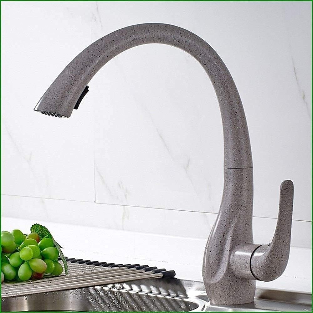 -Taps Faucet Bathroom/Kitchen Faucet Tap Can Pull Spin Hot and Cold ...