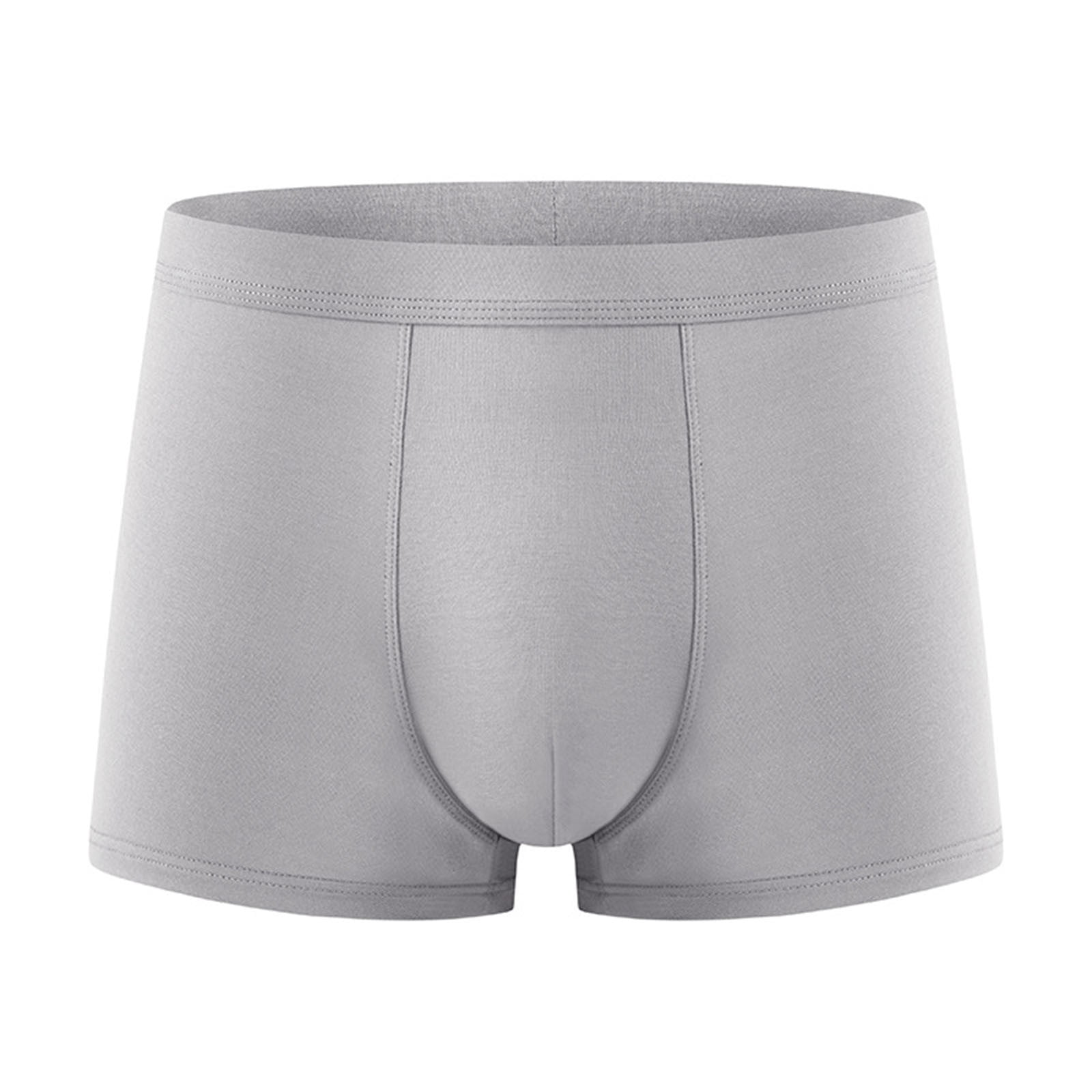 Taqqpue Men's Boxer Briefs, Micro Modal Comfortable Dual Pouch Trunks ...