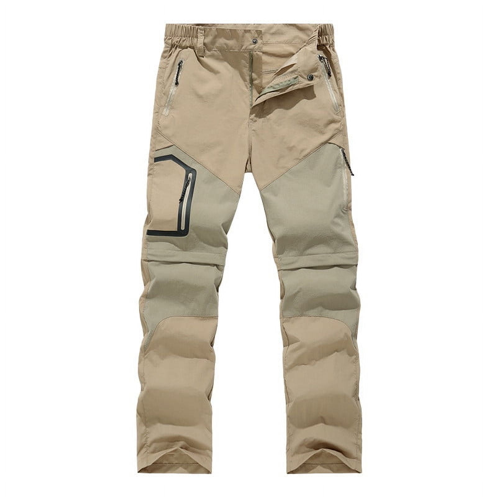 Taqqpue Men's Hiking Pants Outdoor Quick-Dry Lightweight Waterproof ...