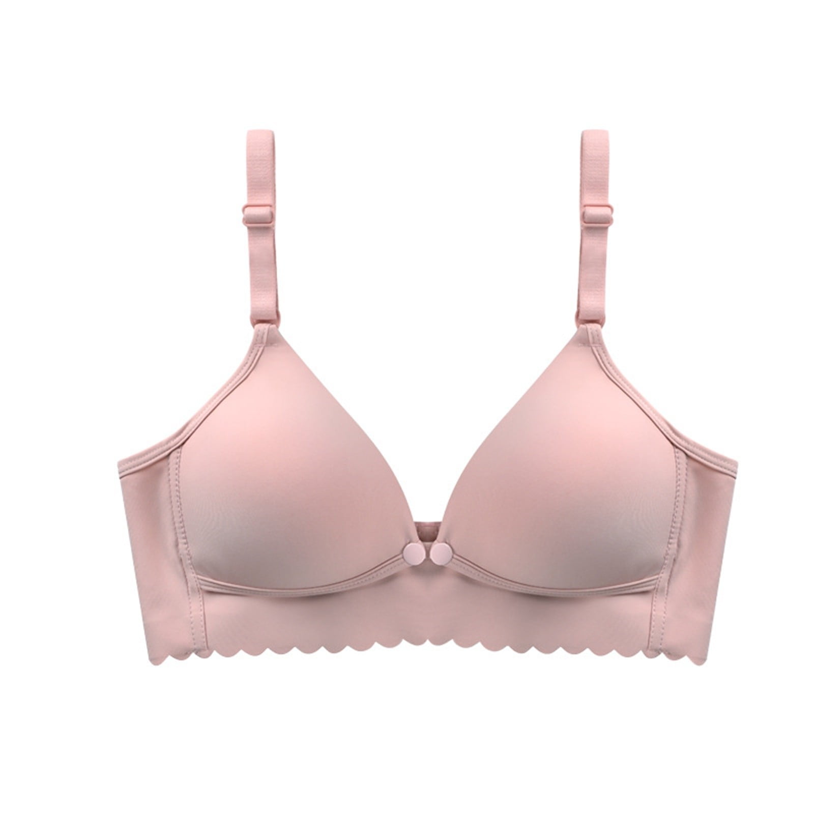 Taqqpue Nursing Bras for Breastfeeding, Seamless Cotton Ultra Comfort ...
