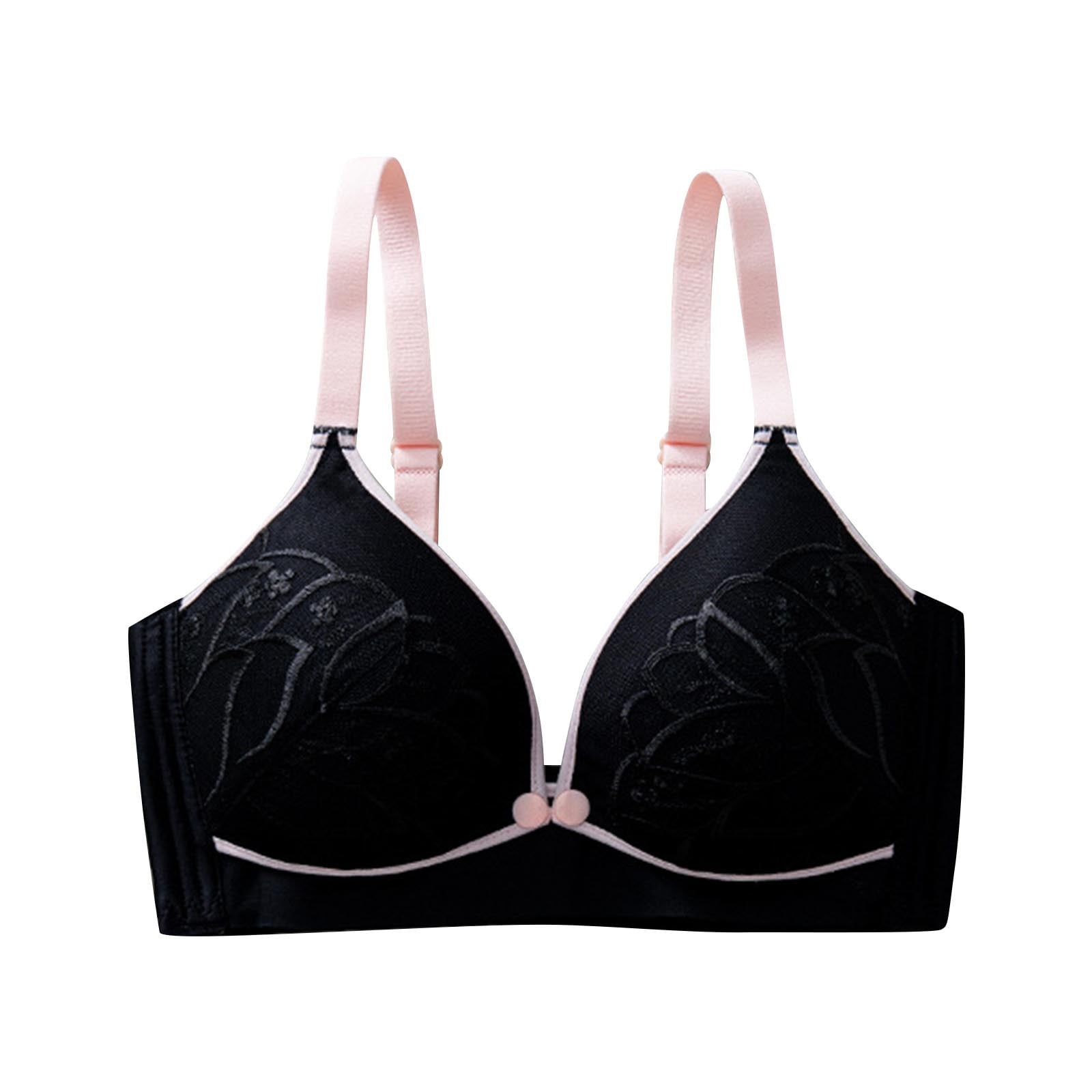 Taqqpue Pregnant Women's Breastfeeding Bra Solid Color Adjustable Strap ...