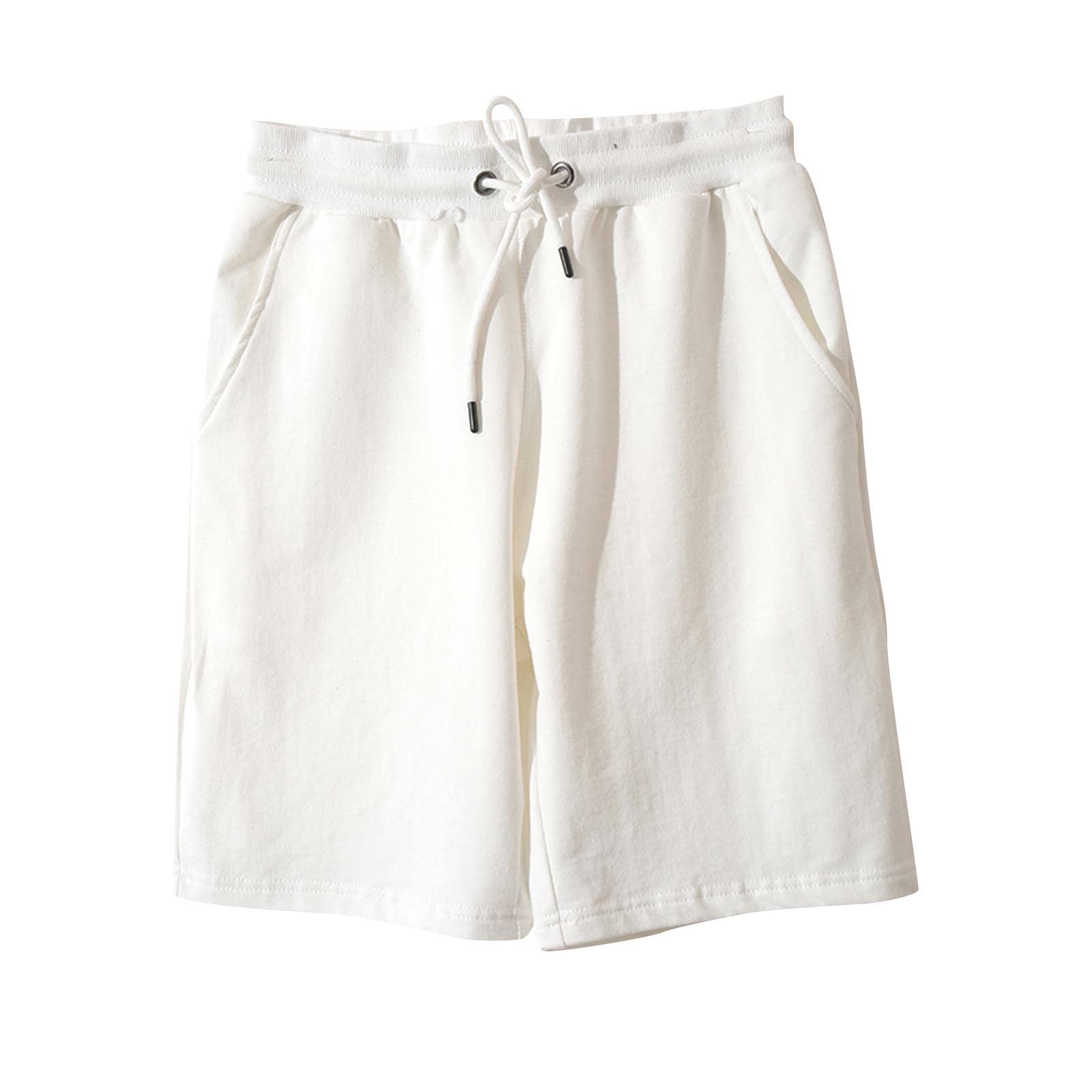 Taqqpue Women's Athletic Shorts Casual Solid Cotton Sweat Shorts Jogger ...