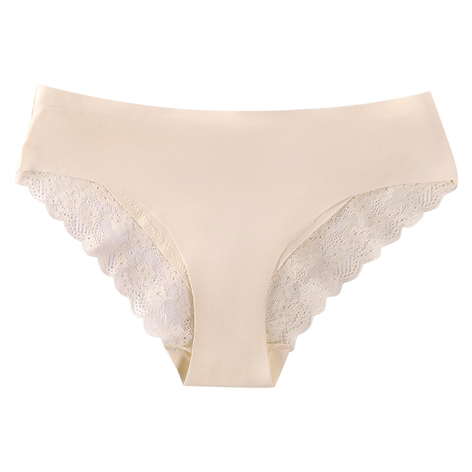 Taqqpue Womens Underwear Seamless Thongs No Show Soft Breathable Sexy High Cut Bikini Panties ...