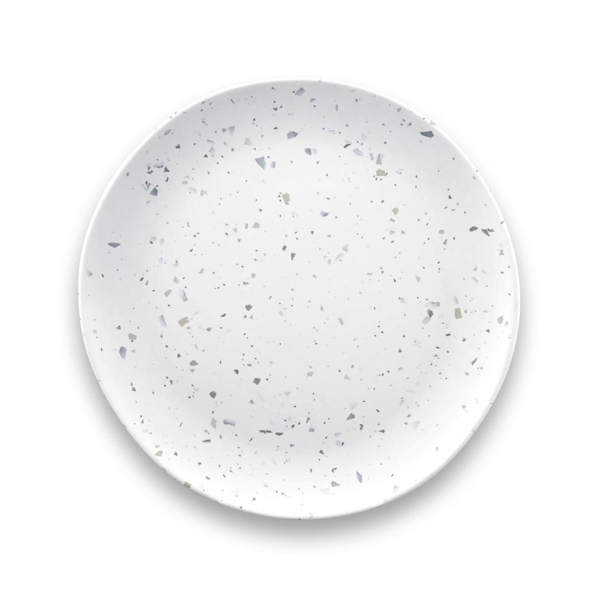 TarHong Melamine Tabletop 8.5" Round Salad Plate | Terrazzo - Walmart.com