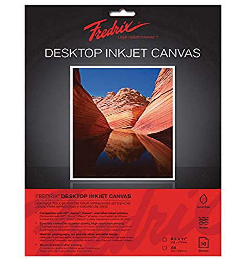 Fredrix Inkjet Canvas - Walmart.com