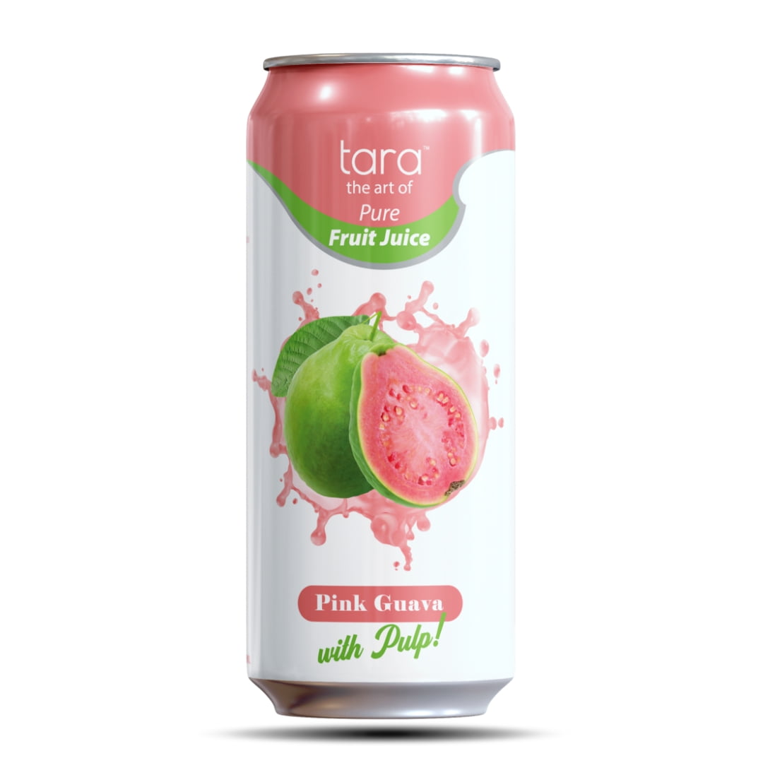 Tara the Art Pure Pink Guava Juice with Pulp, 16.9 fl.oz, 12 Pack ...