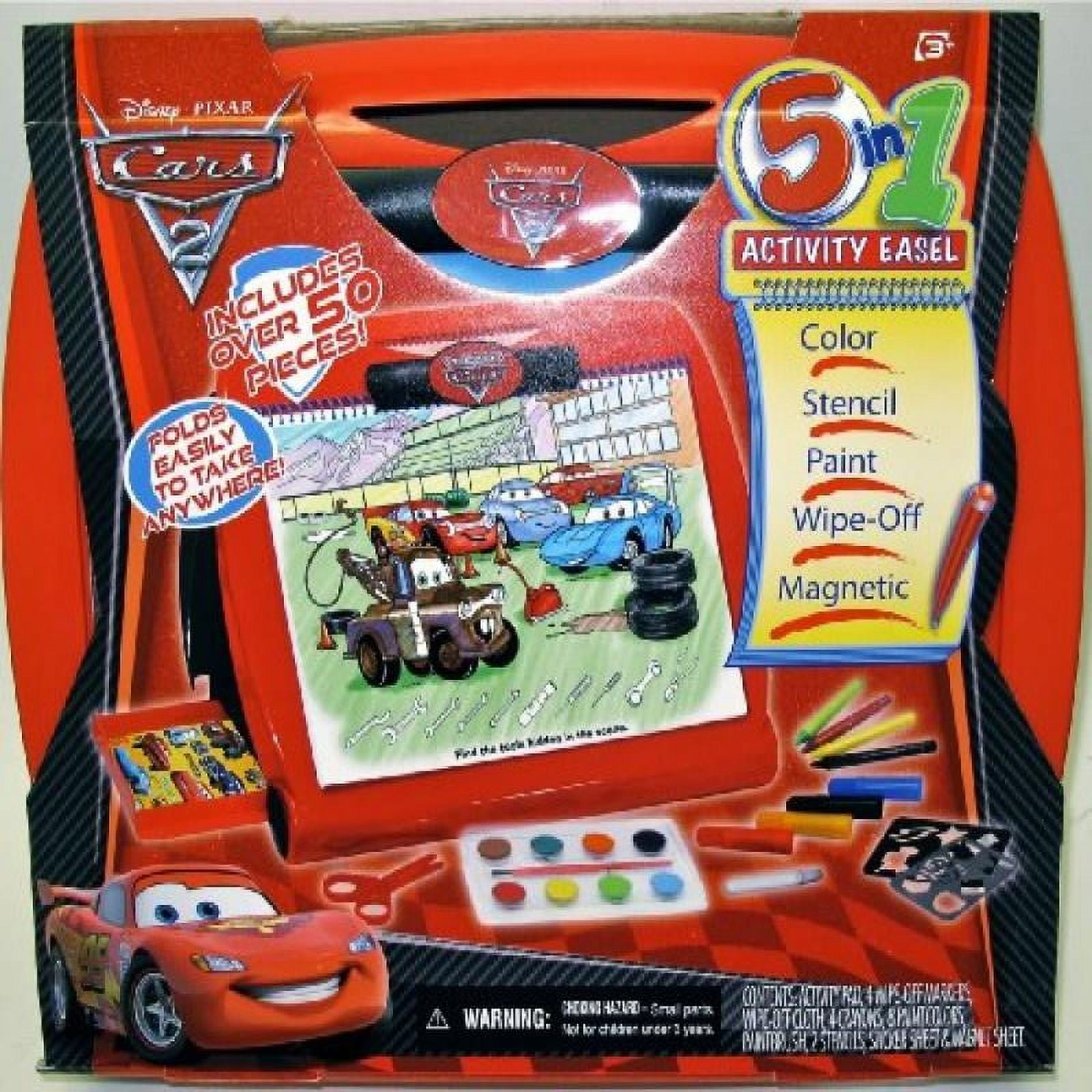 Tara Toy Cars2 5-in-1 Activity Easel - Walmart.com