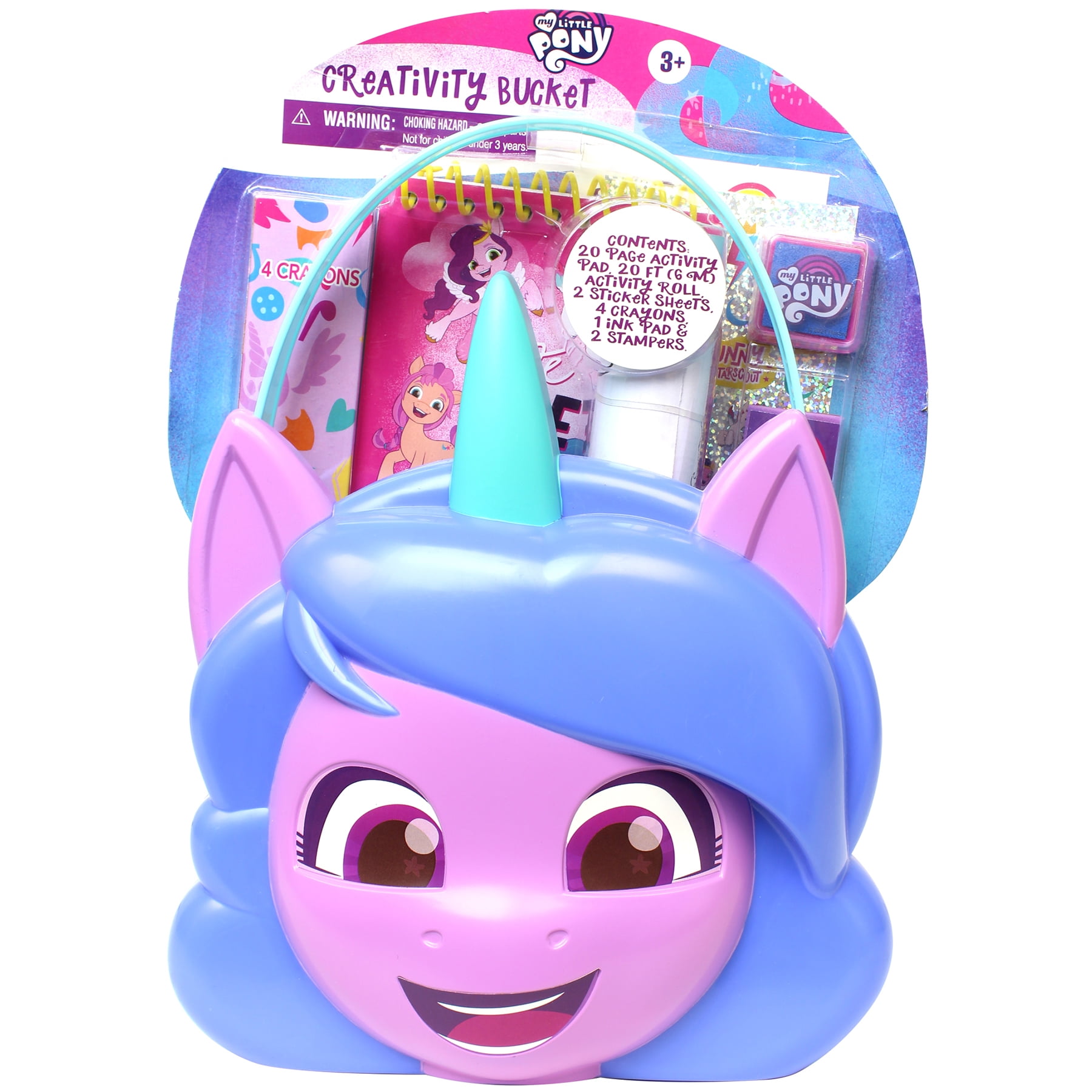 Tara Toys My Little Pony Creativity Bucket Art & Sticker Set - Walmart.com