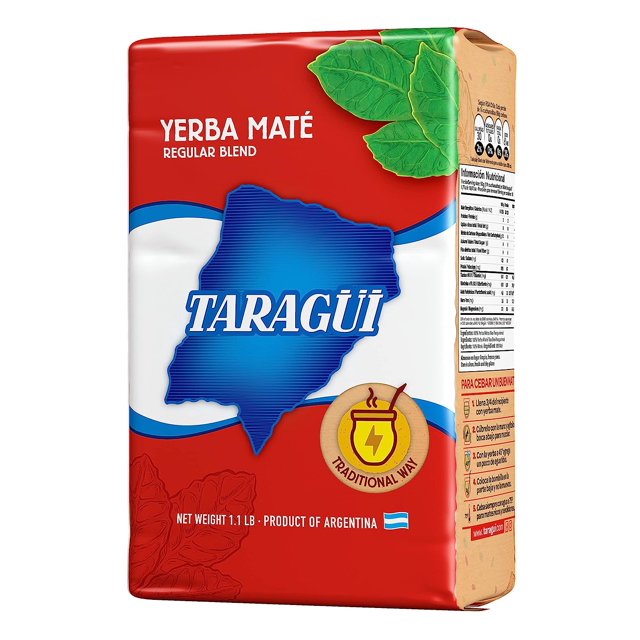 Tarag i Yerba Mate with Stems, 500 gr - 1.1 lbs (Red Pack) - Walmart.com