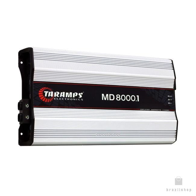 Taramps MD Series 1 Ohm 8000W Mono Car Amplifier with Cutting Edge ...