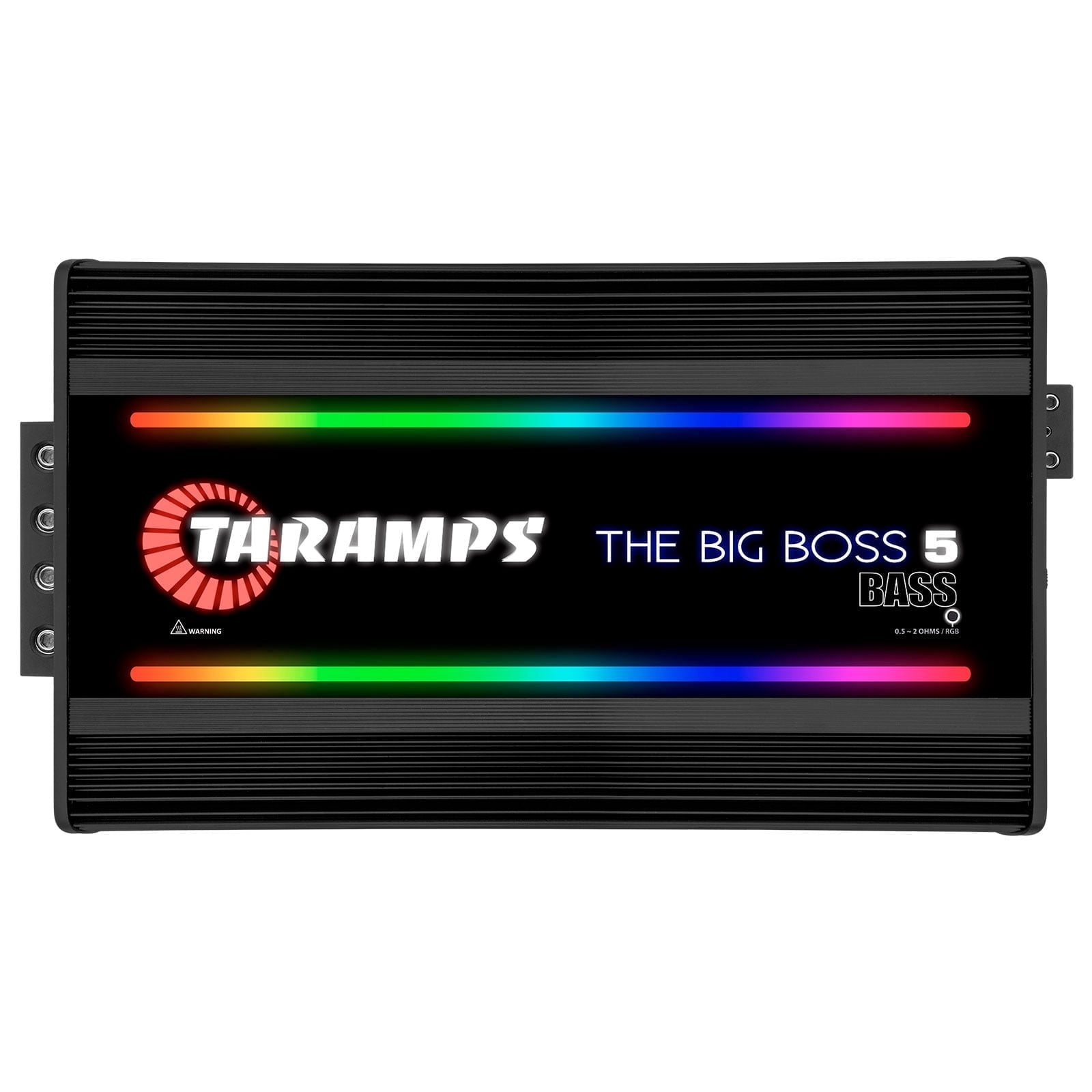 Taramps The Big Boss 5 Bass Black Monoblock RGB Effects 0.5~2 Ohms 5000 ...