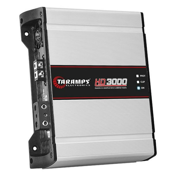 Taramps Class D HD 3000 Watt RMS 1 Ohms Automotive Sound Systems Mono ...