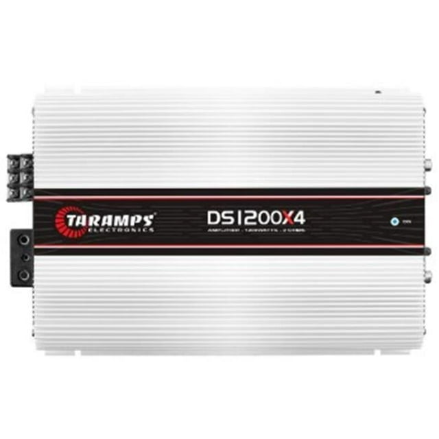 Taramps DS 1200X4 1200-Watt 2 Ohms 4-Channel Car Audio Amplifier with ...