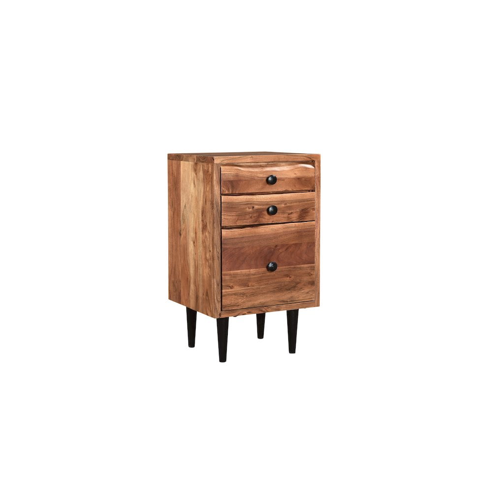 Taran Designs Harper Modern 3-Drawer Wooden Storage Filing Cabinet ...
