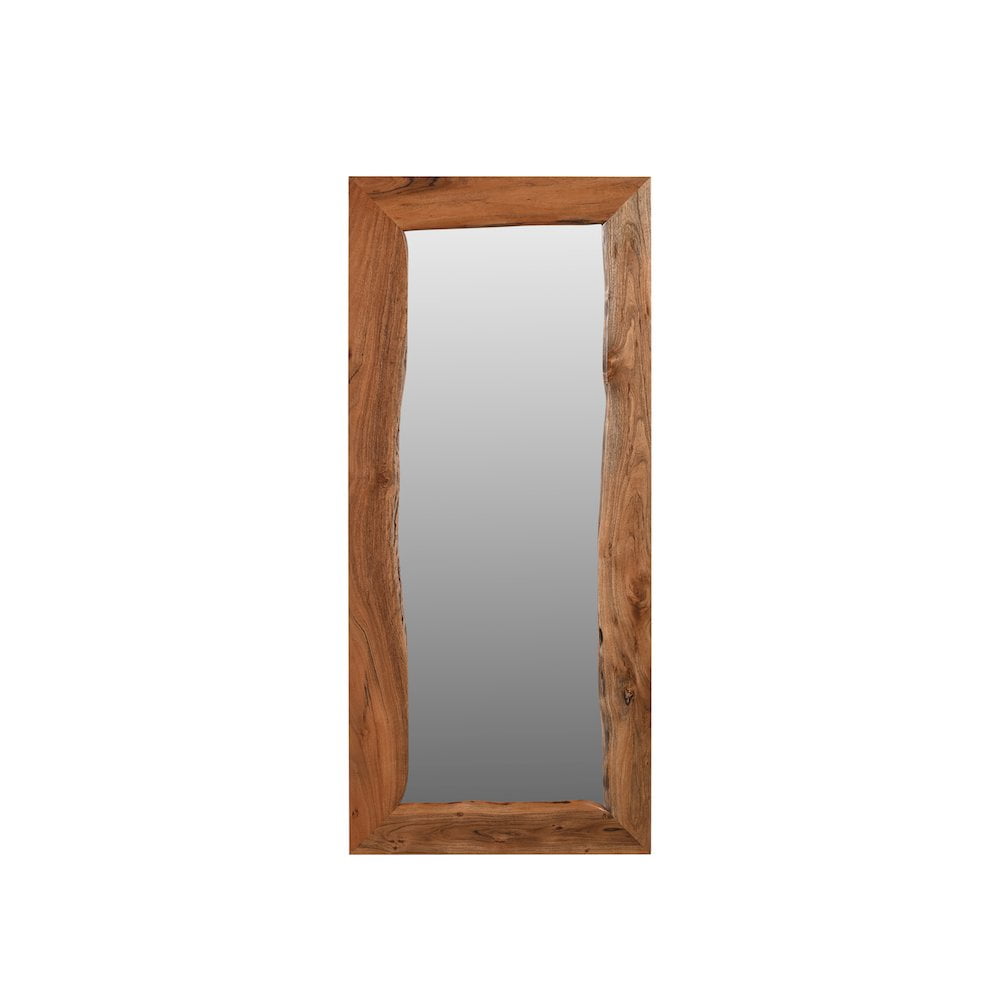 Taran Designs Oren 72" Live Edge Solid Wood Accent Mirror - Walmart.com