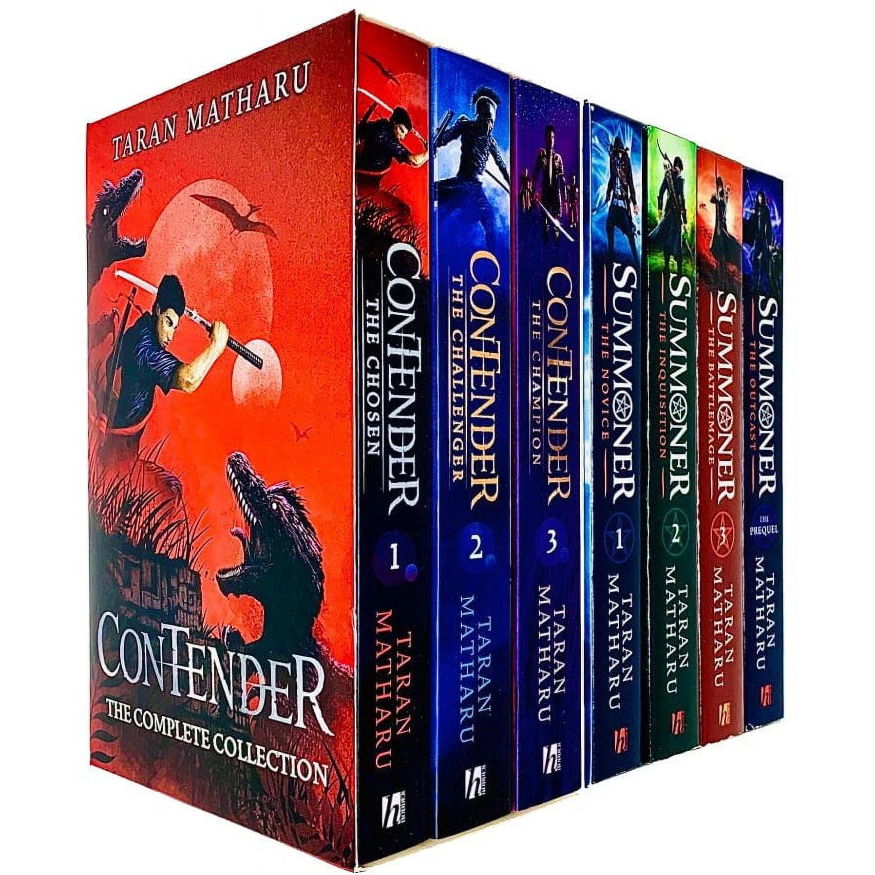 Taran Matharu Summoner & Contender Series 7 Books Collection Set ...