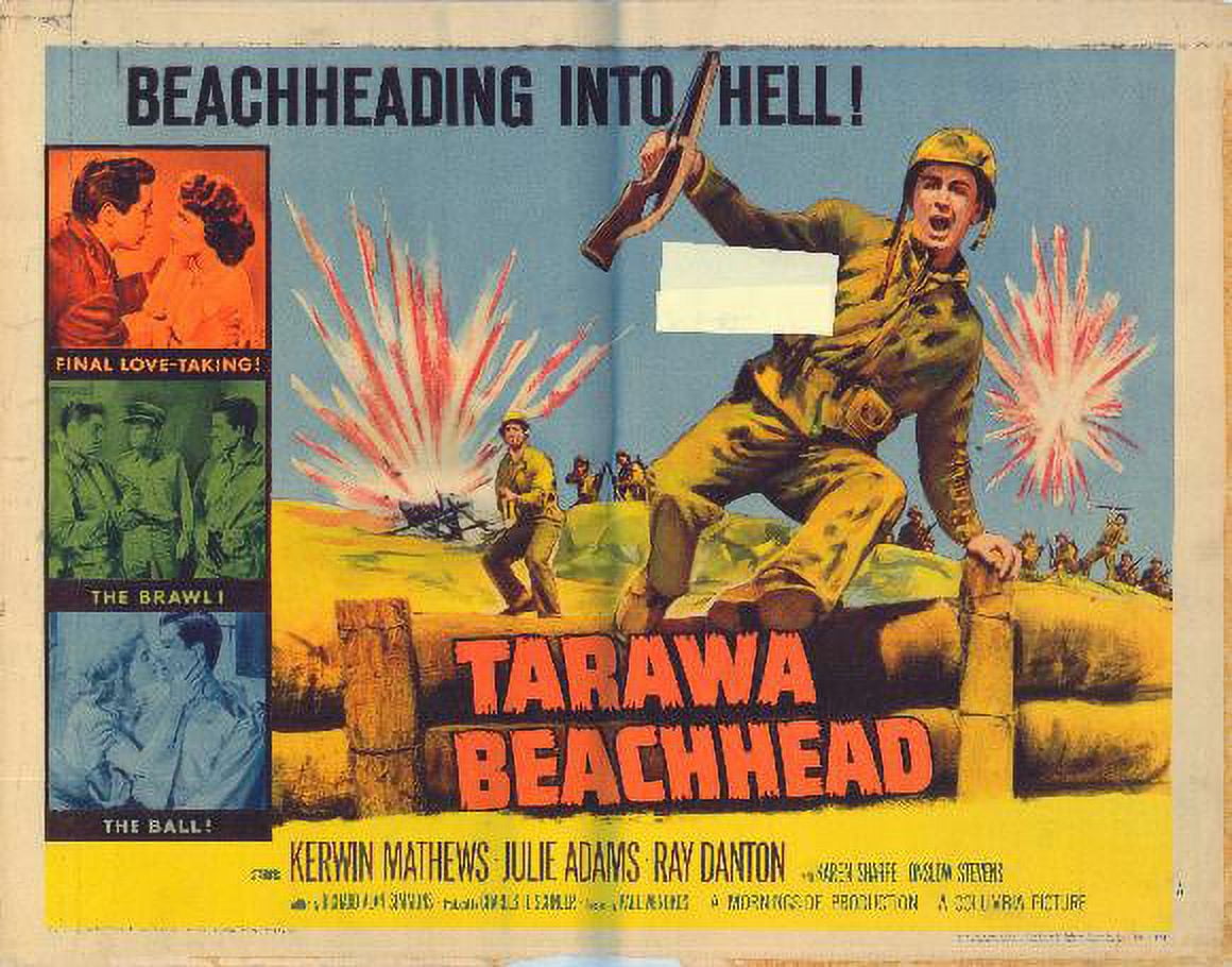 Tarawa Beachhead - movie POSTER (Style A) (11" x 17") (1958) - Walmart.com
