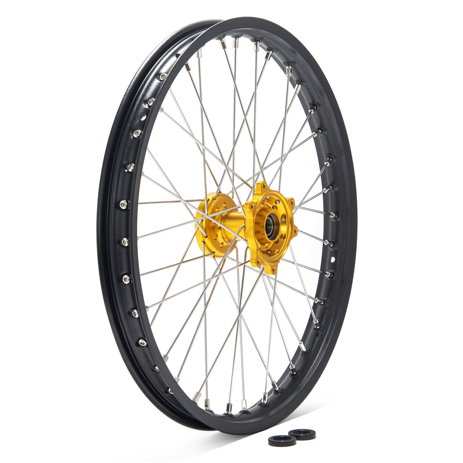 Tarazon 21x1.6 Front Wheel Gold Hub Black Rim for Surron Ultra Bee 2023 ...
