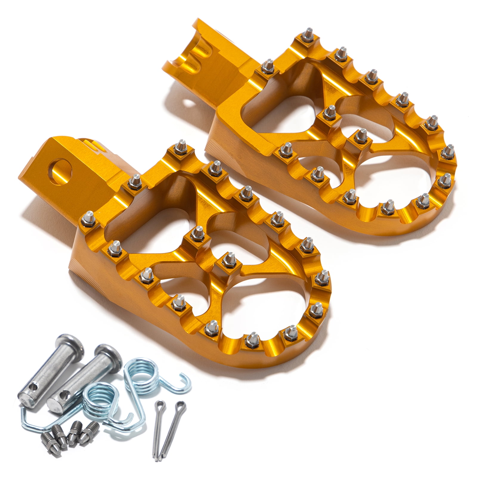Tarazon CNC Billet Foot Pegs Pedals Footpegs for Honda CR CRF XR 50 70 ...