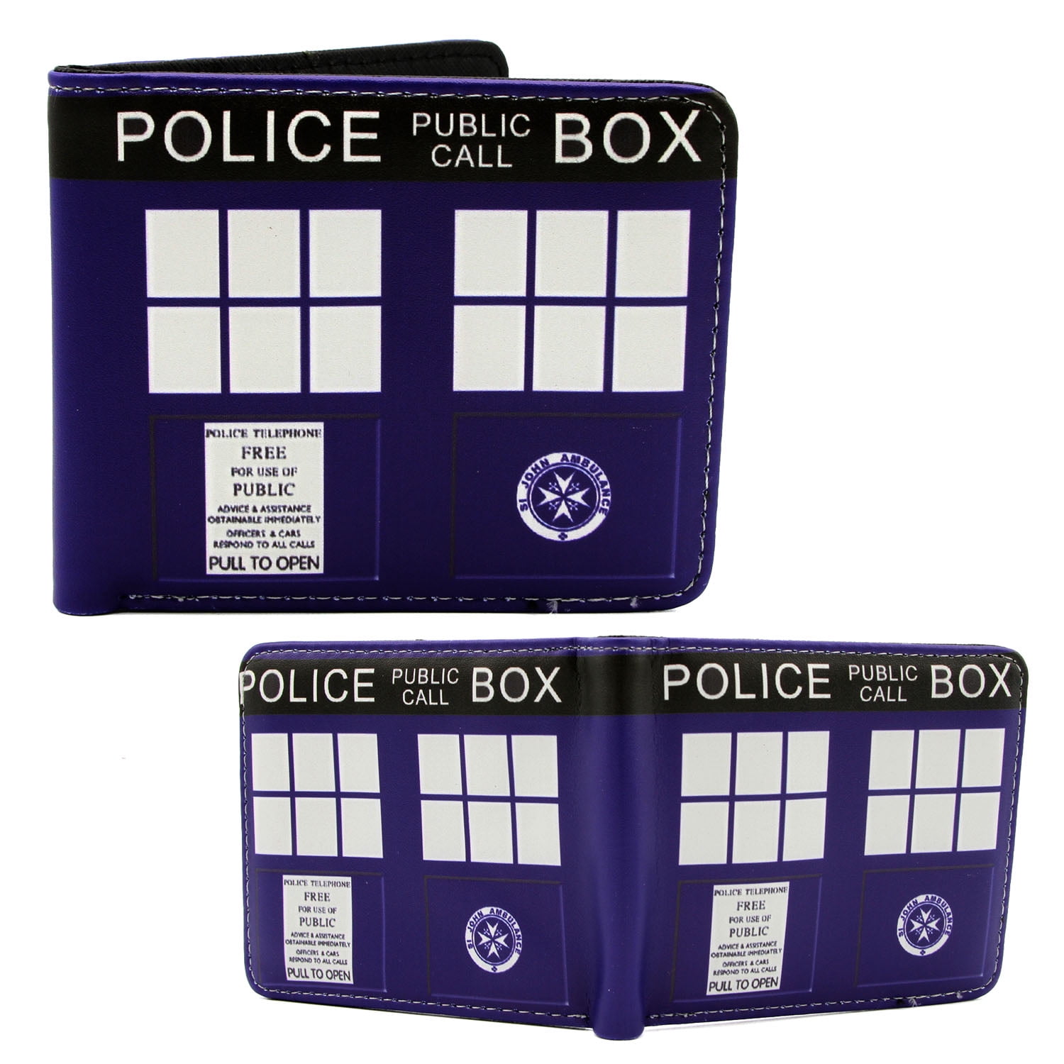 Tardis - Doctor Who 4x5" Bi-Fold Wallet - Walmart.com